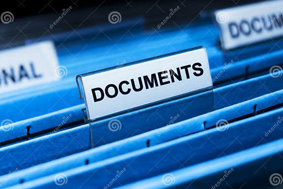 Documents File stock photo. Image of files, macro, analog - 13490330