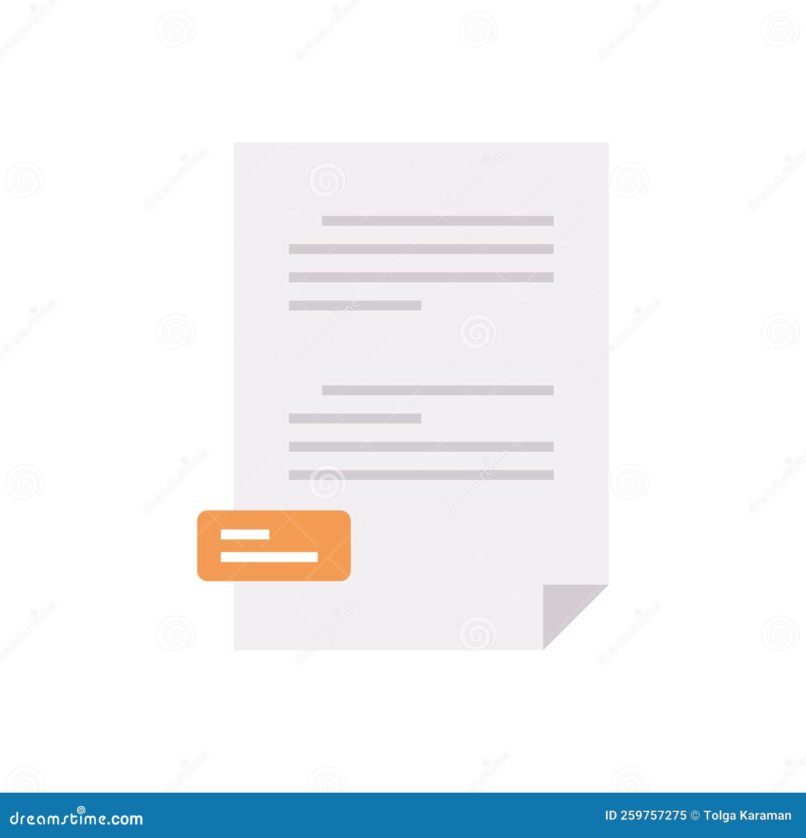 Documents and File Paperwork Data Archive. Stock Vector - Illustration ...