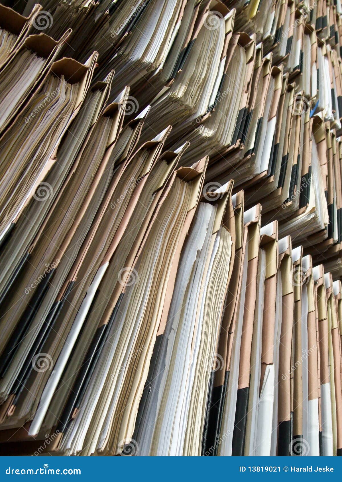 Documents filed on shelves stock image. Image of organised - 13819021