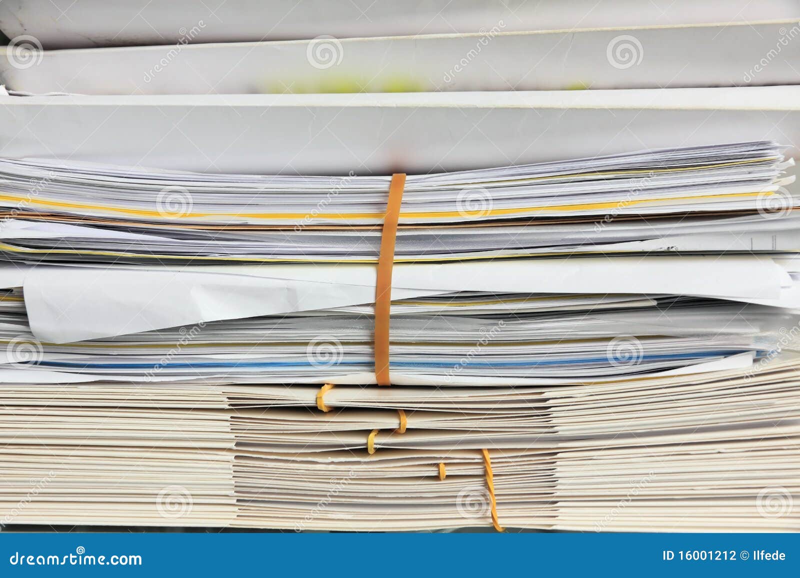 Documents and folders stock photo. Image of bunch, sheet - 16001212