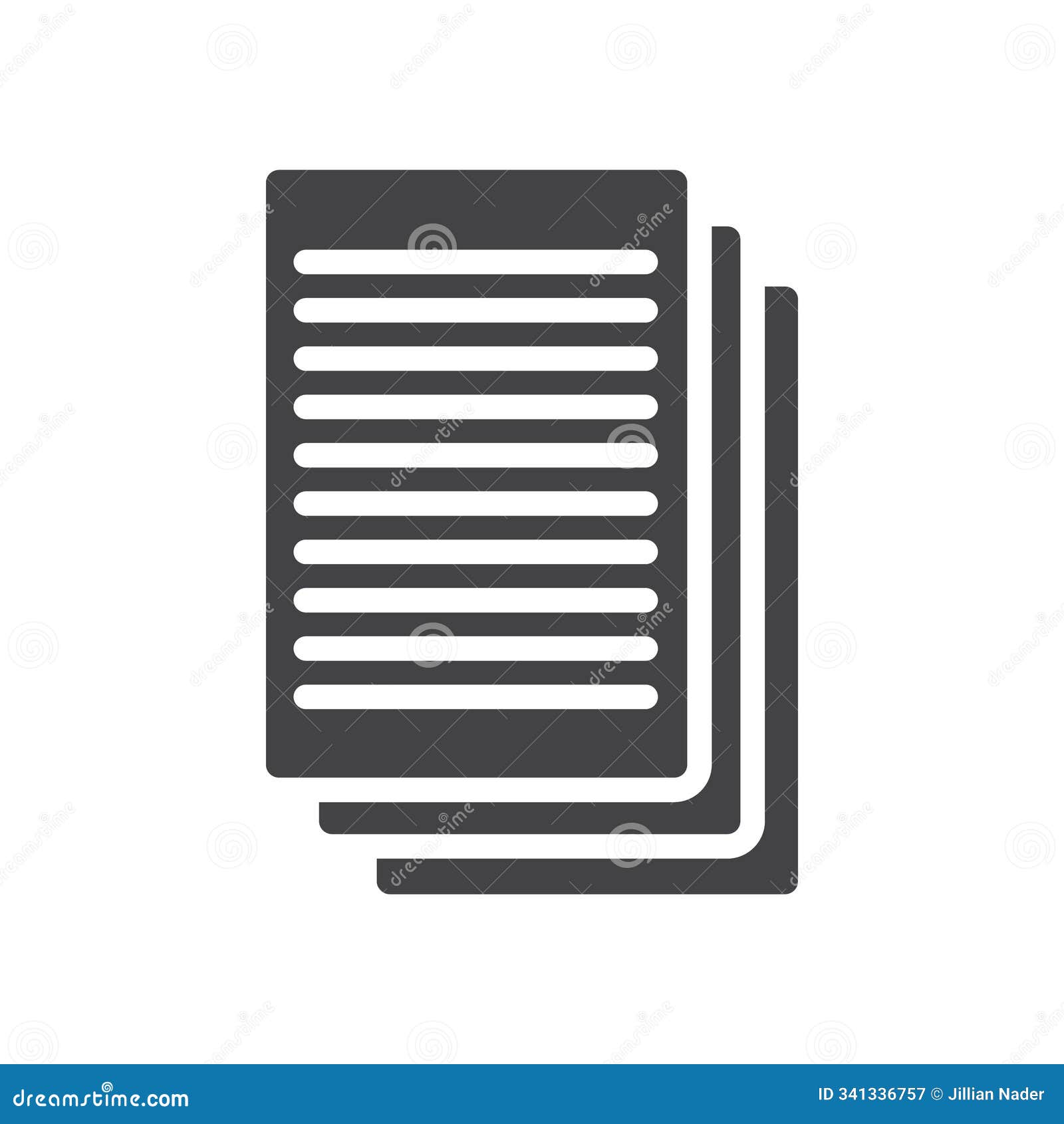 Documents Icon - Files Design Template Vector Doc Logo Icon Royalty ...