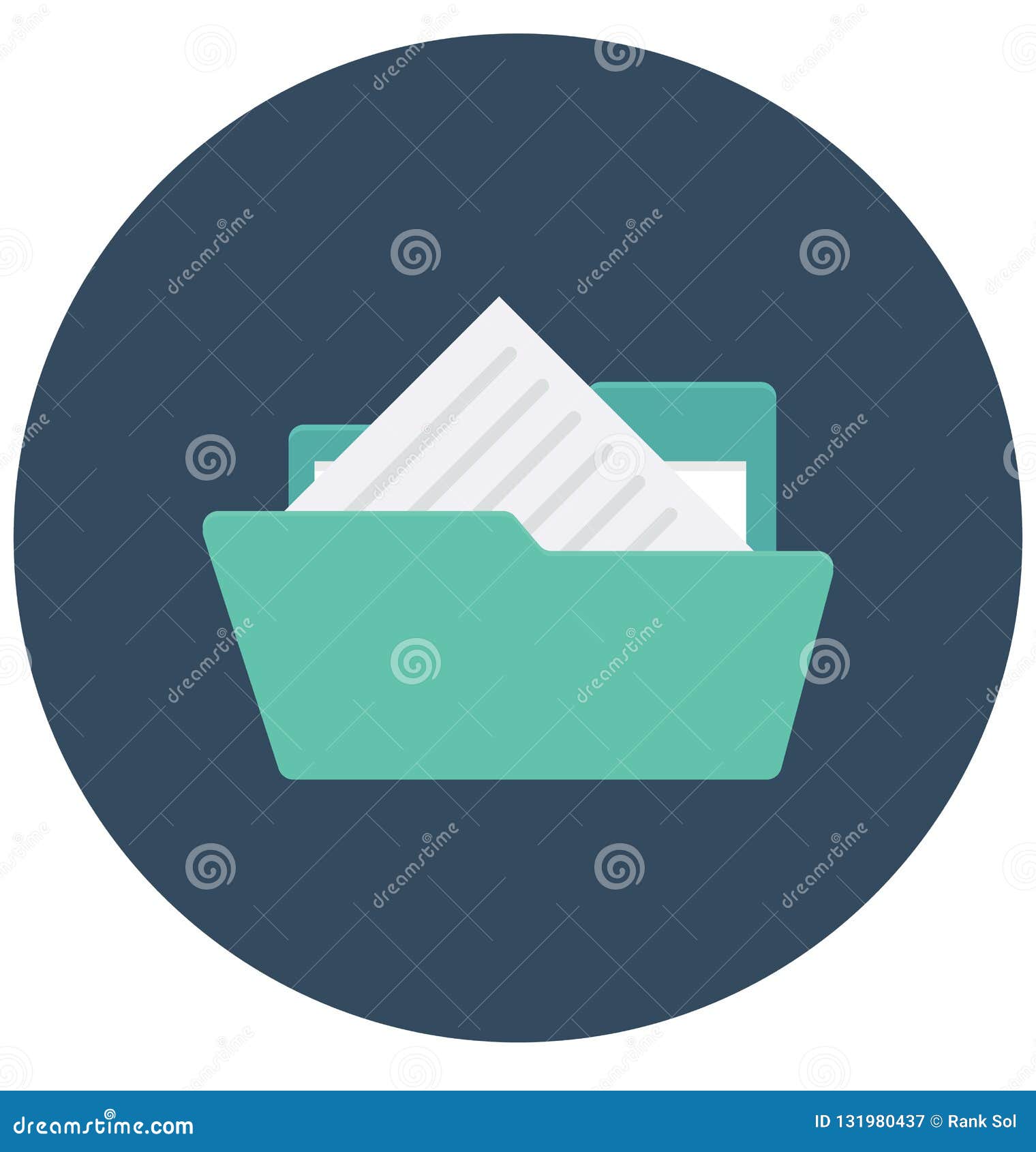 Documents Isolated Vector Icon that Can Be Easily Edit or Modified ...