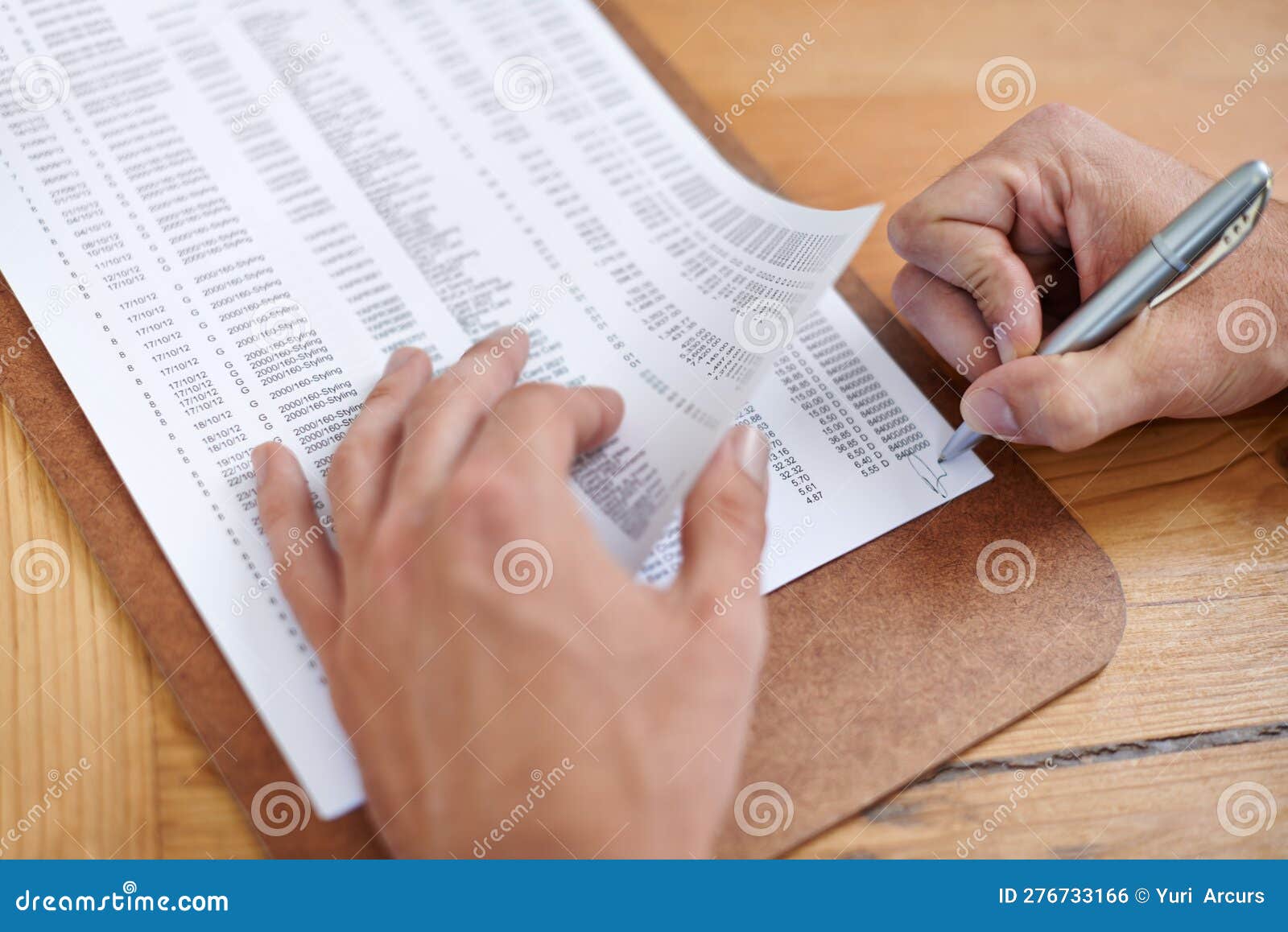 These Documents Need His Initials. Cropped Image of a Businessmans ...