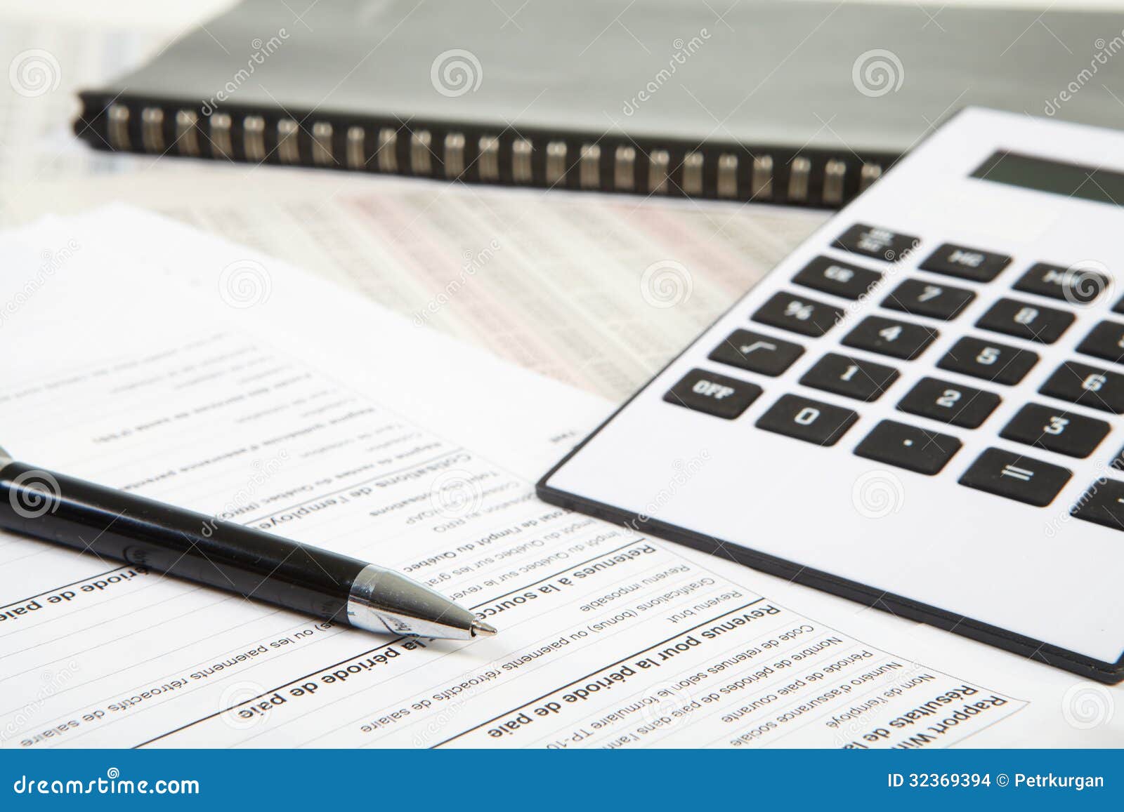 Documents in the office stock photo. Image of working - 32369394