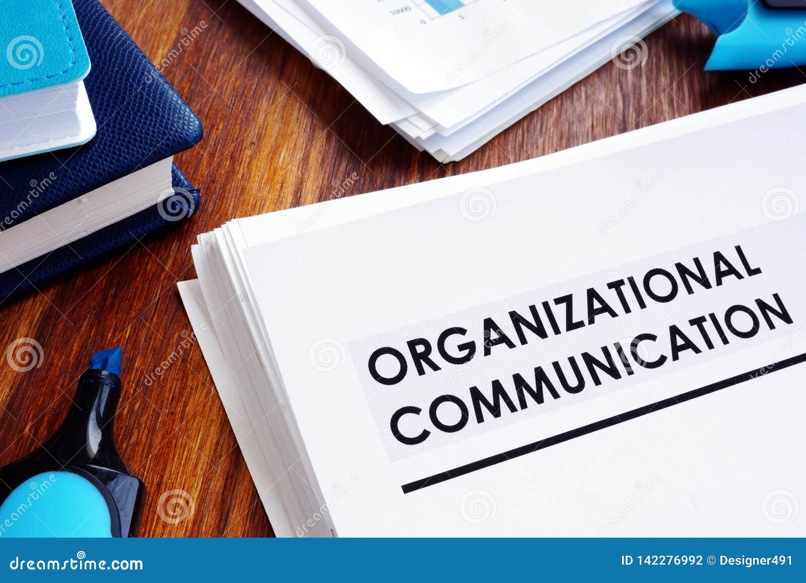 Documents about Organizational Communication Stock Photo - Image of ...