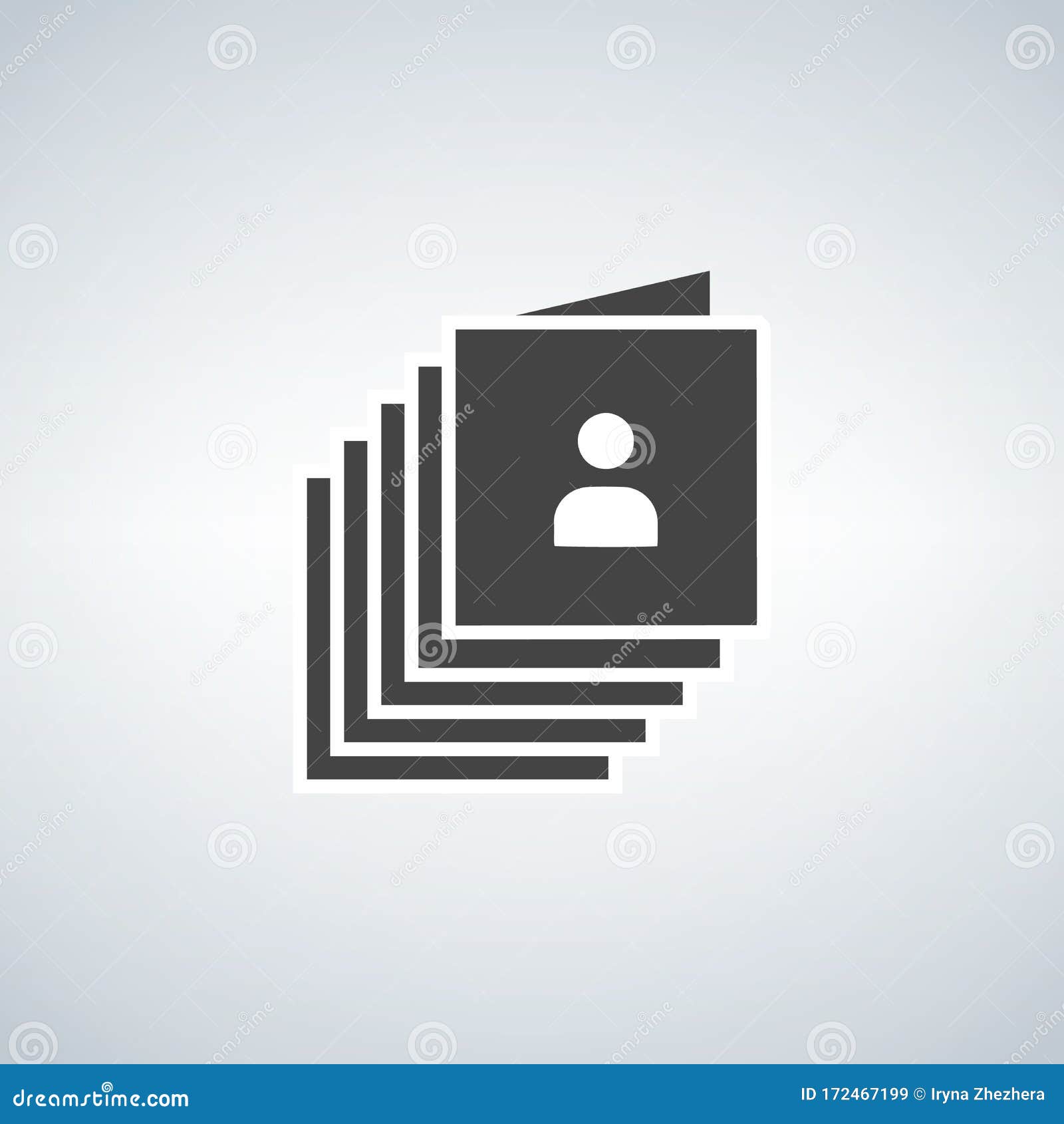 Documents With Personal Data Vector Illustration, Flat Cartoon Paper ...