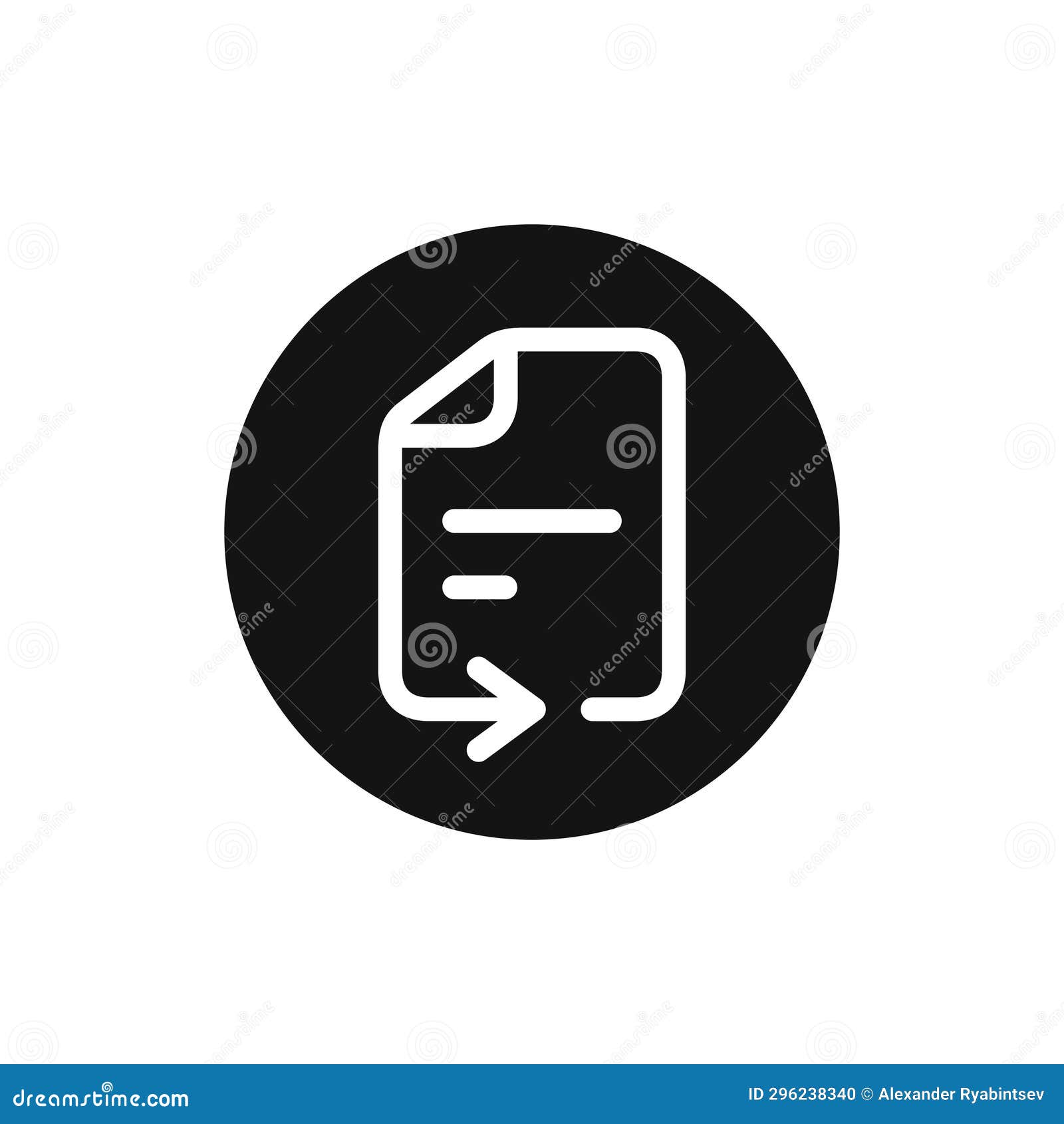 Documents Workflow Vector Icon Stock Illustration - Illustration of ...