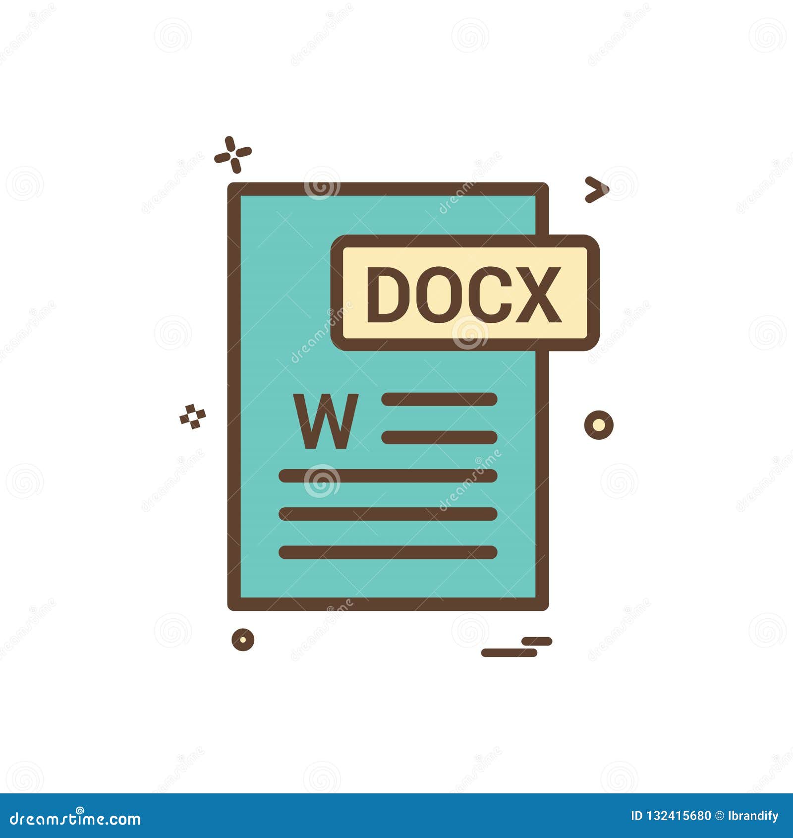 Docx File Format Icon Vector Design Stock Vector - Illustration of ... Docx File Format Icon Vector Design Stock Vector - Illustration of ...