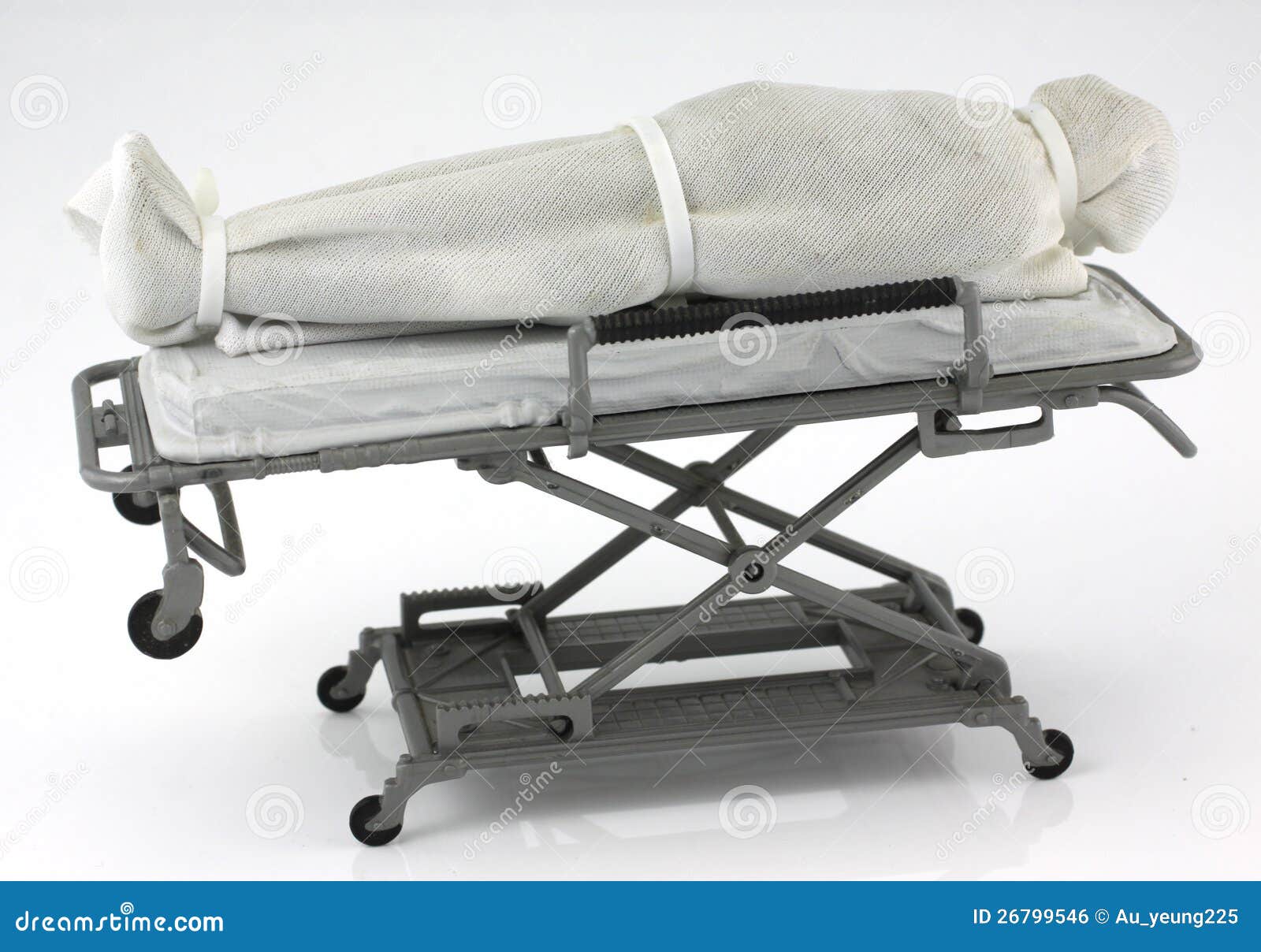 Dode Persoon Op Het Ziekenhuisgurney Stock Foto - Image of autopsie ...