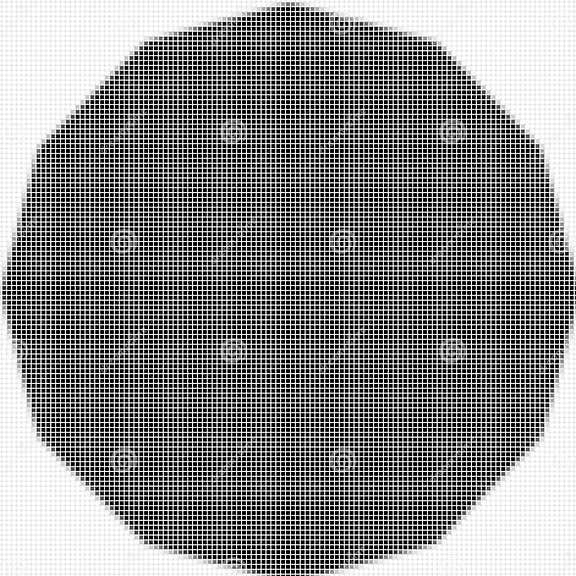 Dodecagon. the Simple Geometric Pattern of Black Squares with Shadowed ...