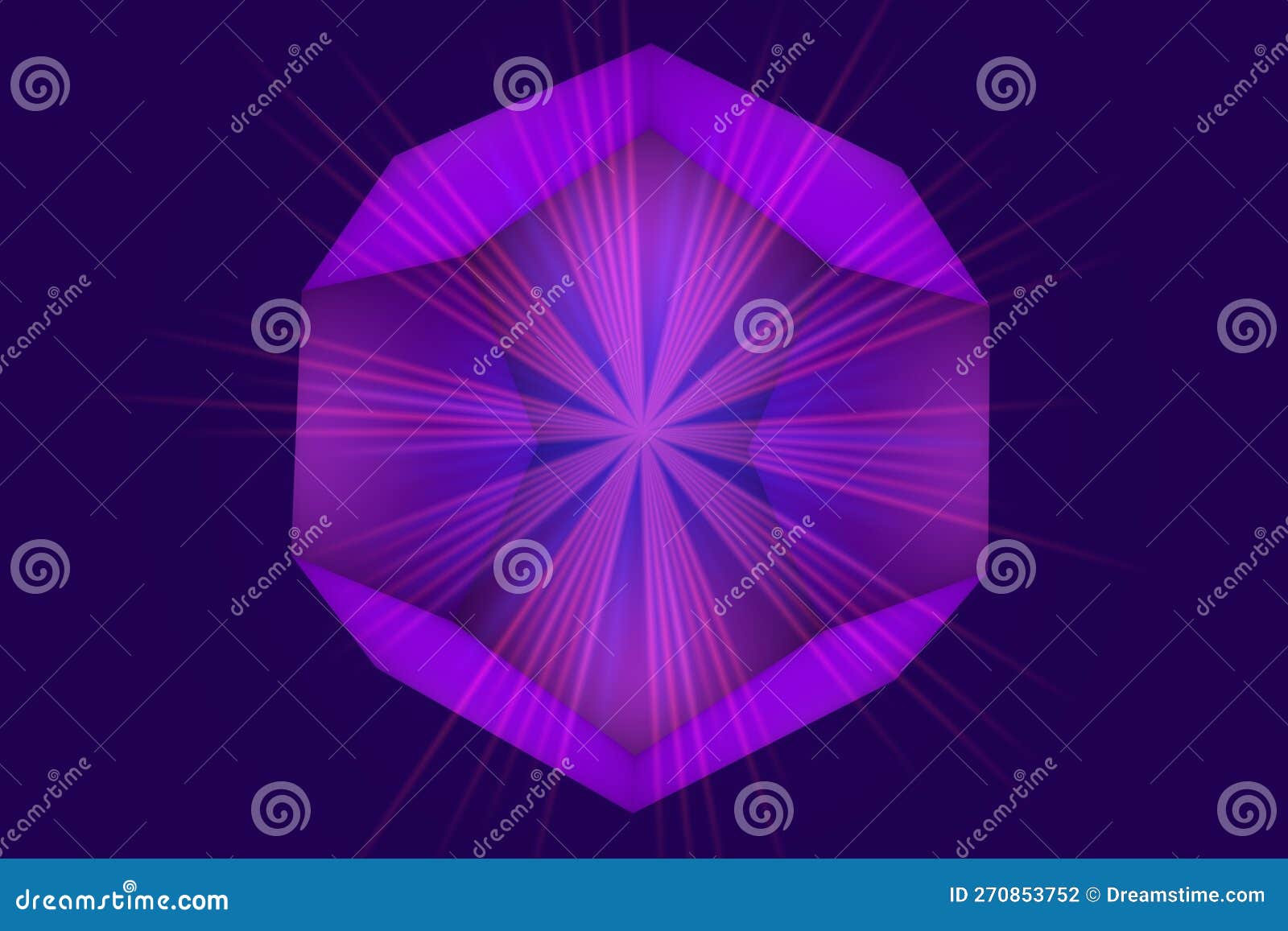 Dodecahedron. Magic Crystal, A Symbol Of Ether. Platonic Body Of ...