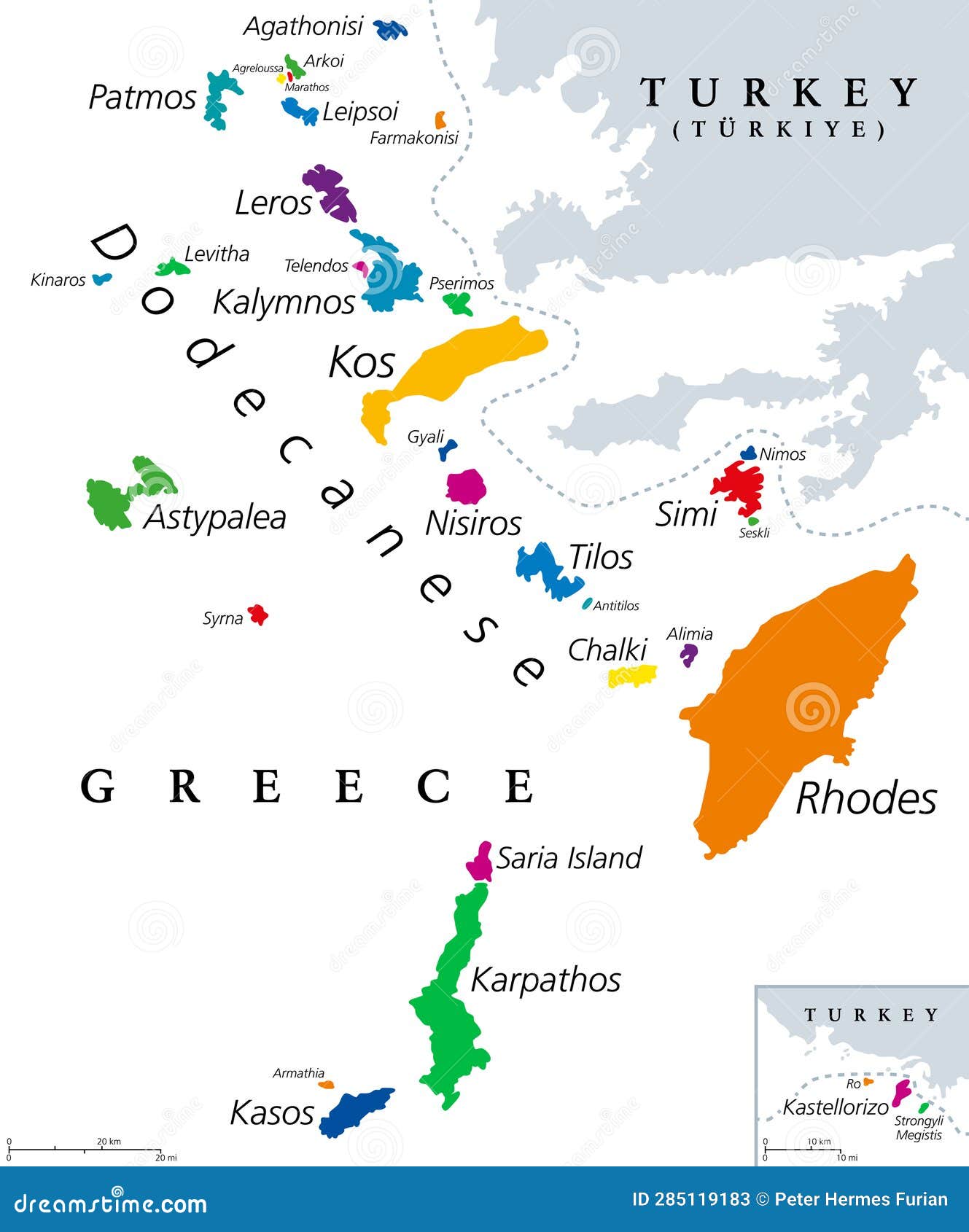 Symi Island Hellenic Republic, Greece, Greek Island, Aegean Sea Map ...