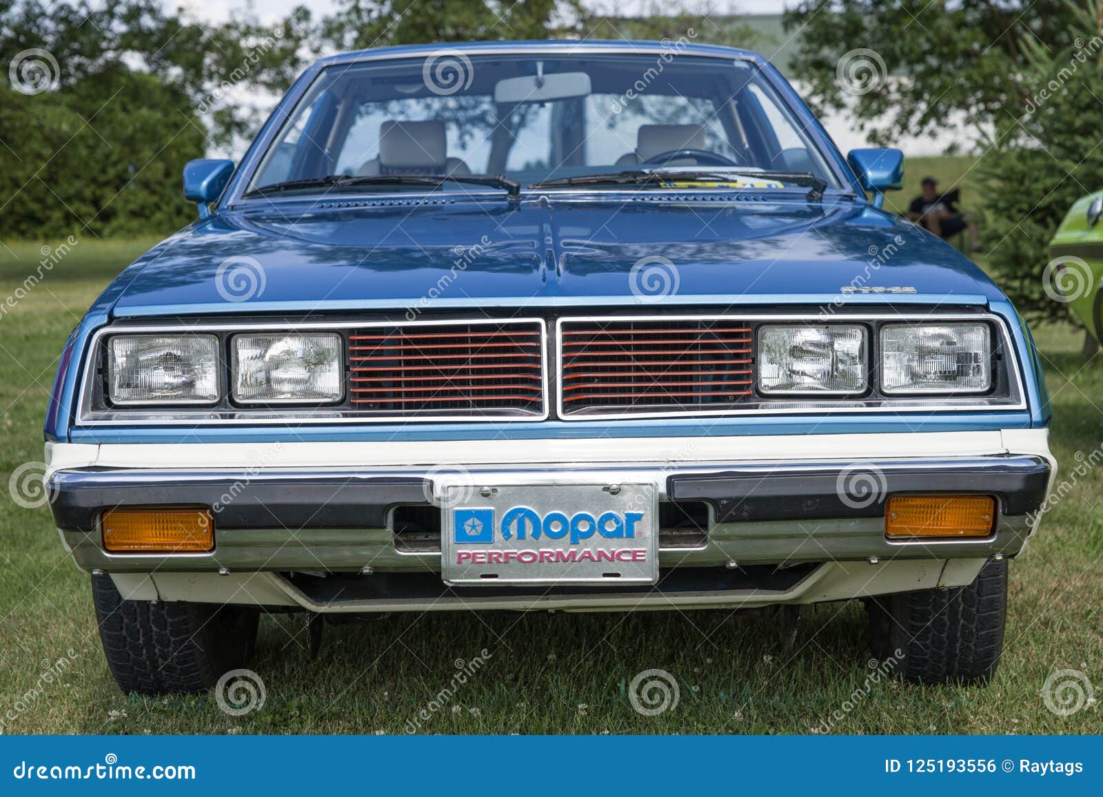 Dodge challenger front end editorial photo. Image of design - 125193556