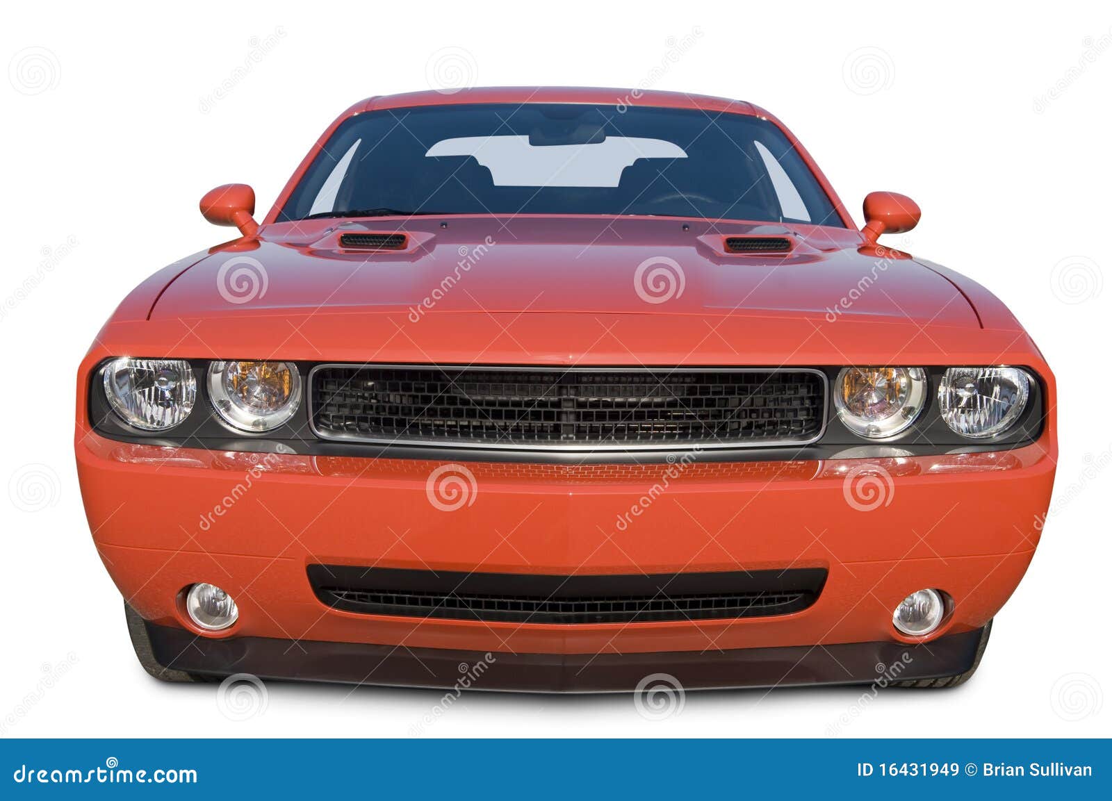 Dodge Challenger Muscle Car Stock Image | CartoonDealer.com #16431949