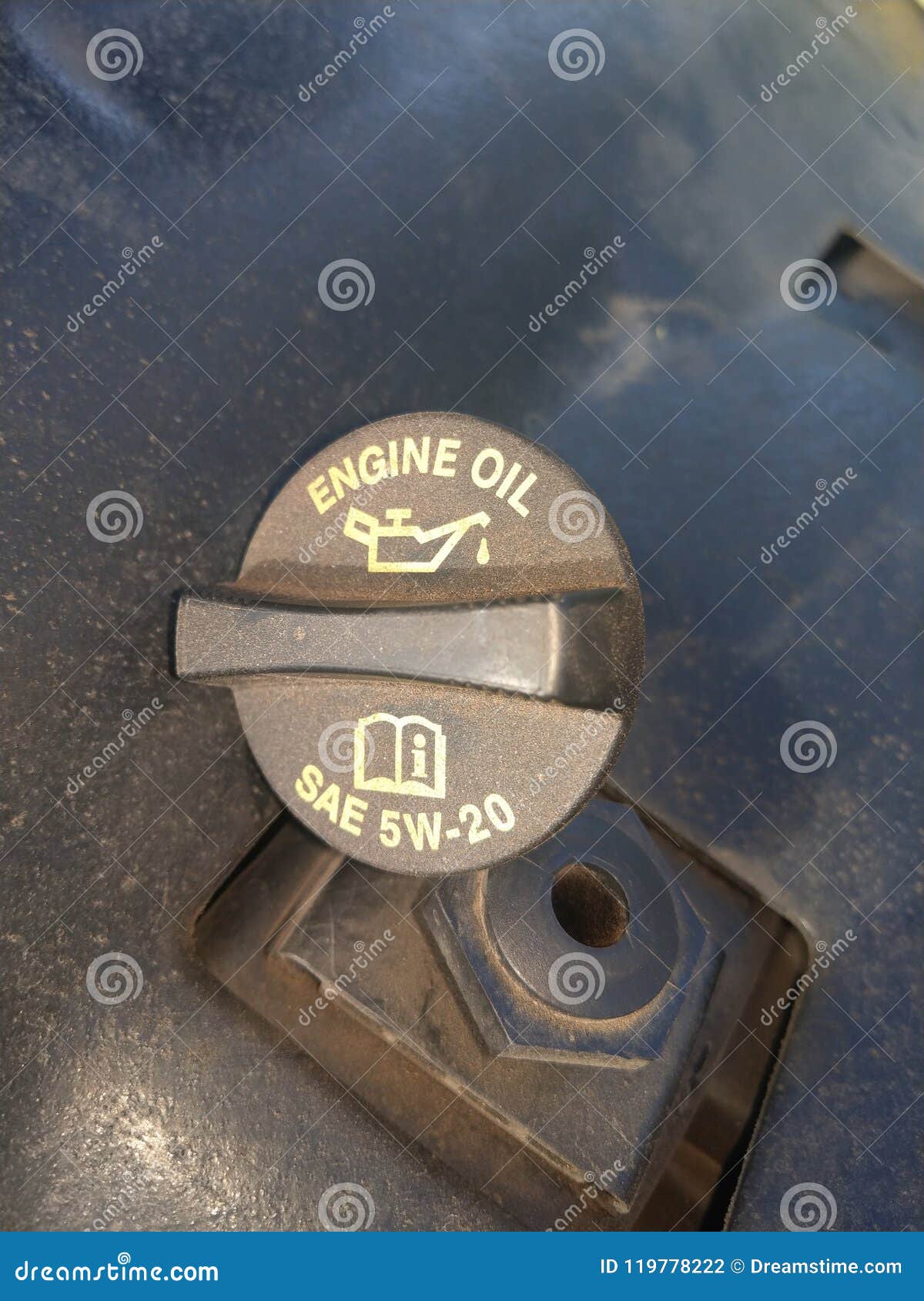 Engine oil cap editorial photography. Image of trucks - 119778222