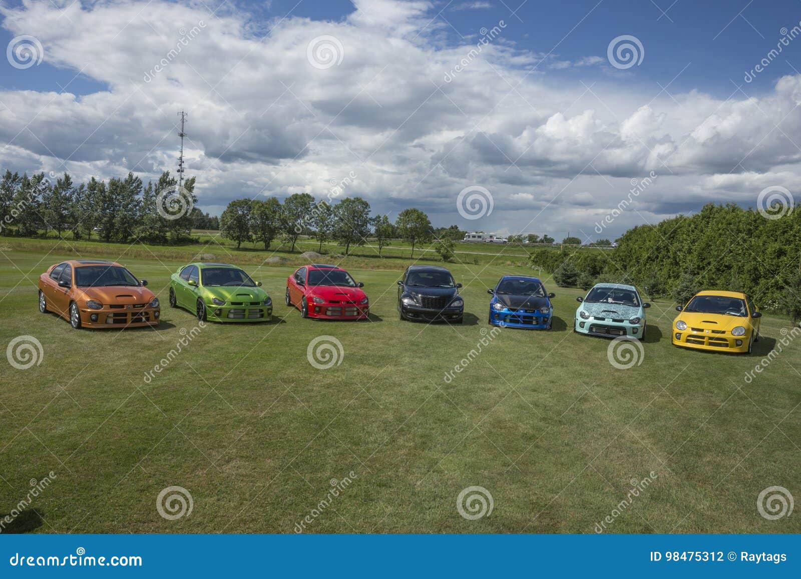 Dodge neon editorial photography. Image of automotive - 98475312