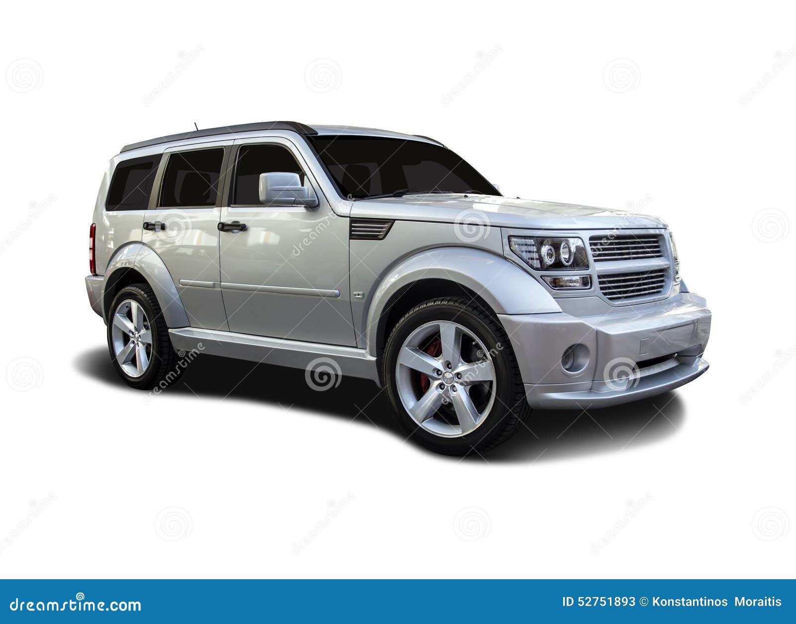 Dodge Nitro editorial stock photo. Image of dodge, isolated - 52751893