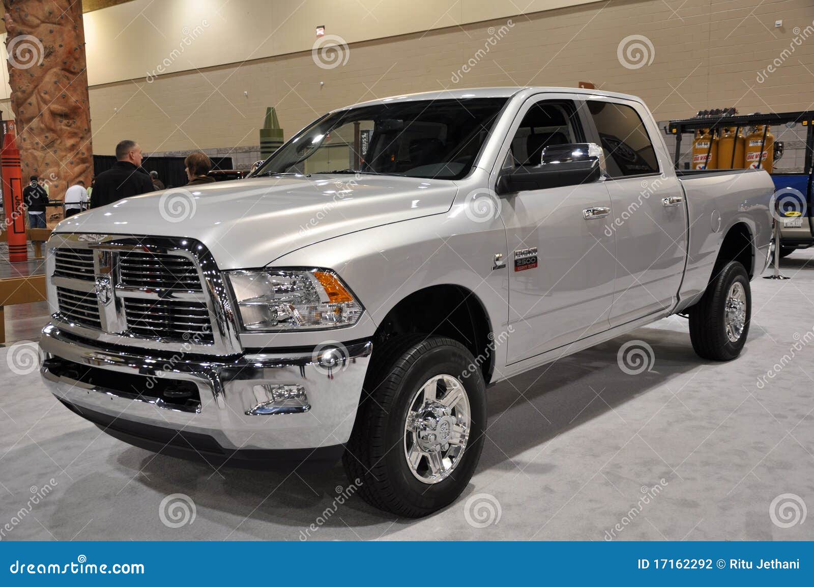 Dodge RAM at Auto Show editorial photography. Image of motor - 17162292