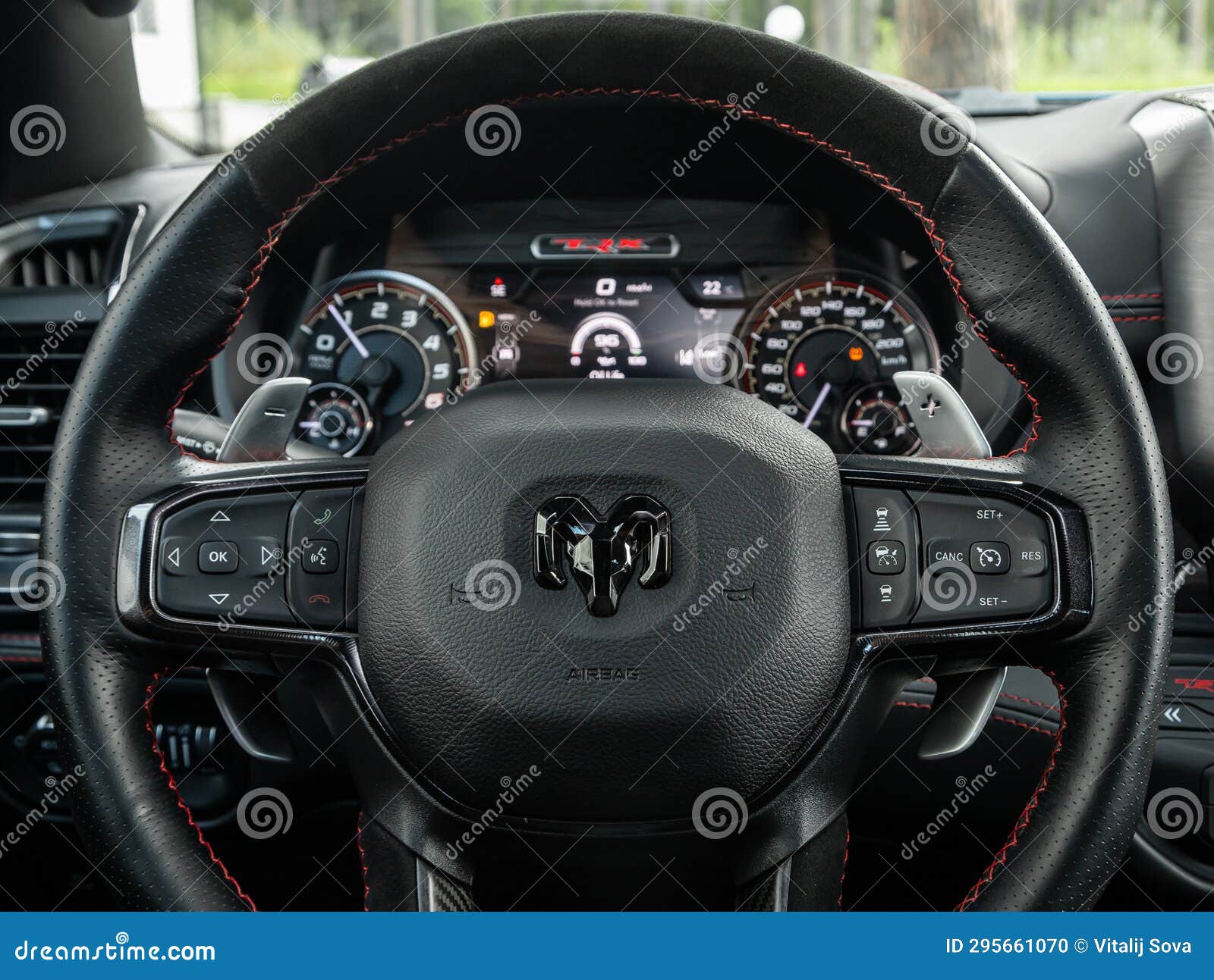 Dodge Ram Trx editorial image. Image of light, computer - 295661070