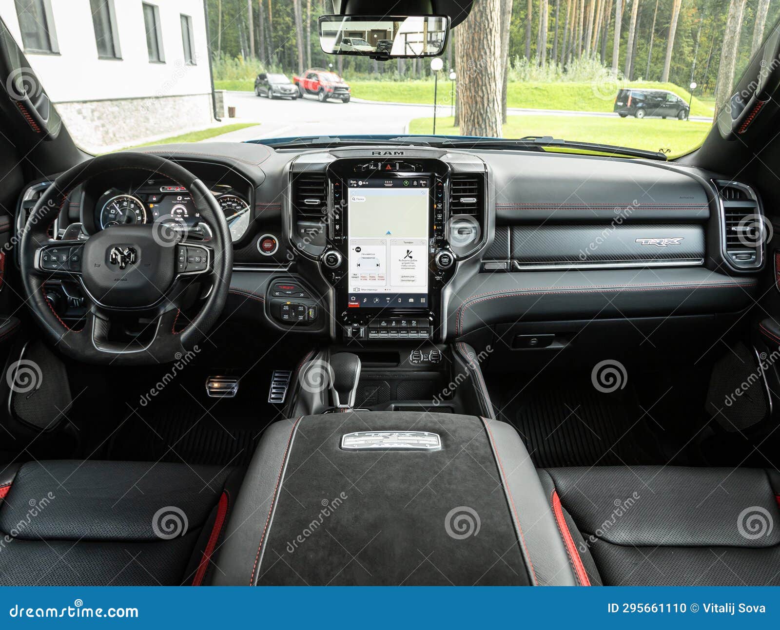 Dodge Ram Trx editorial image. Image of inside, equipment - 295661110