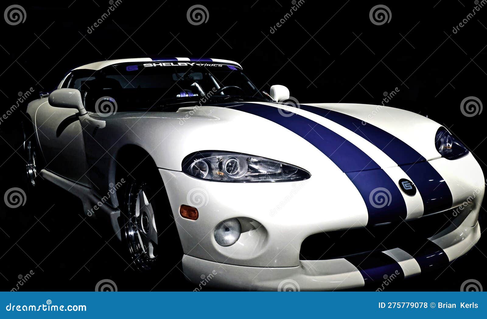 Dodge Shelby Viper editorial stock photo. Image of rt10 - 275779078