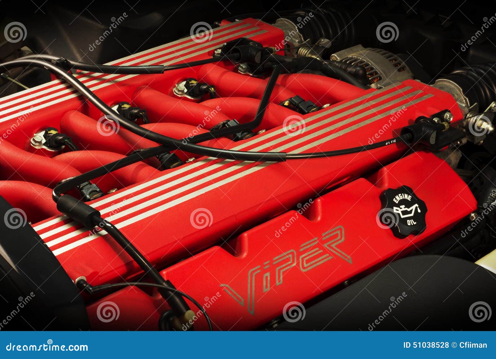 Dodge Viper RT10 Super Car Engine Editorial Stock Photo - Image of ...