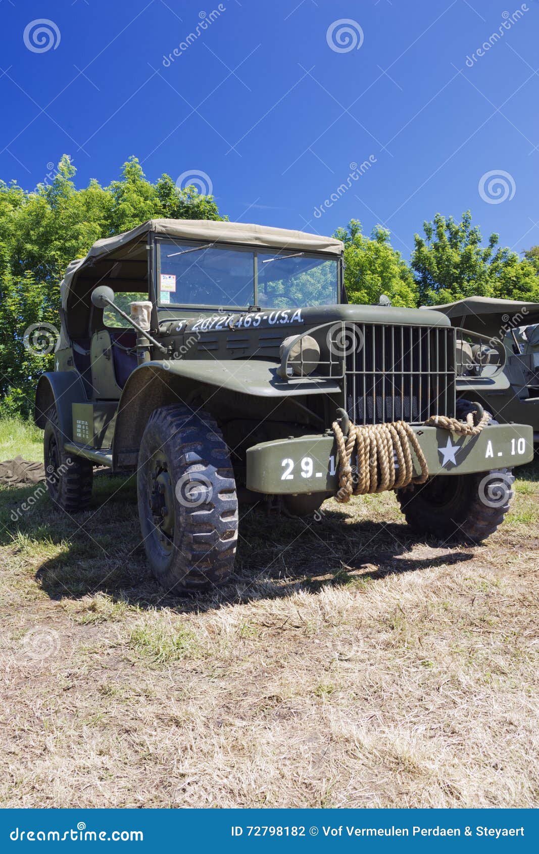 Dodge WC-series on display editorial photography. Image of dodge - 72798182