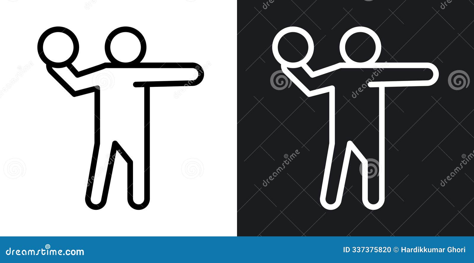 Dodgeball Vector Icon On White Background. Flat Vector Dodgeball Icon ...