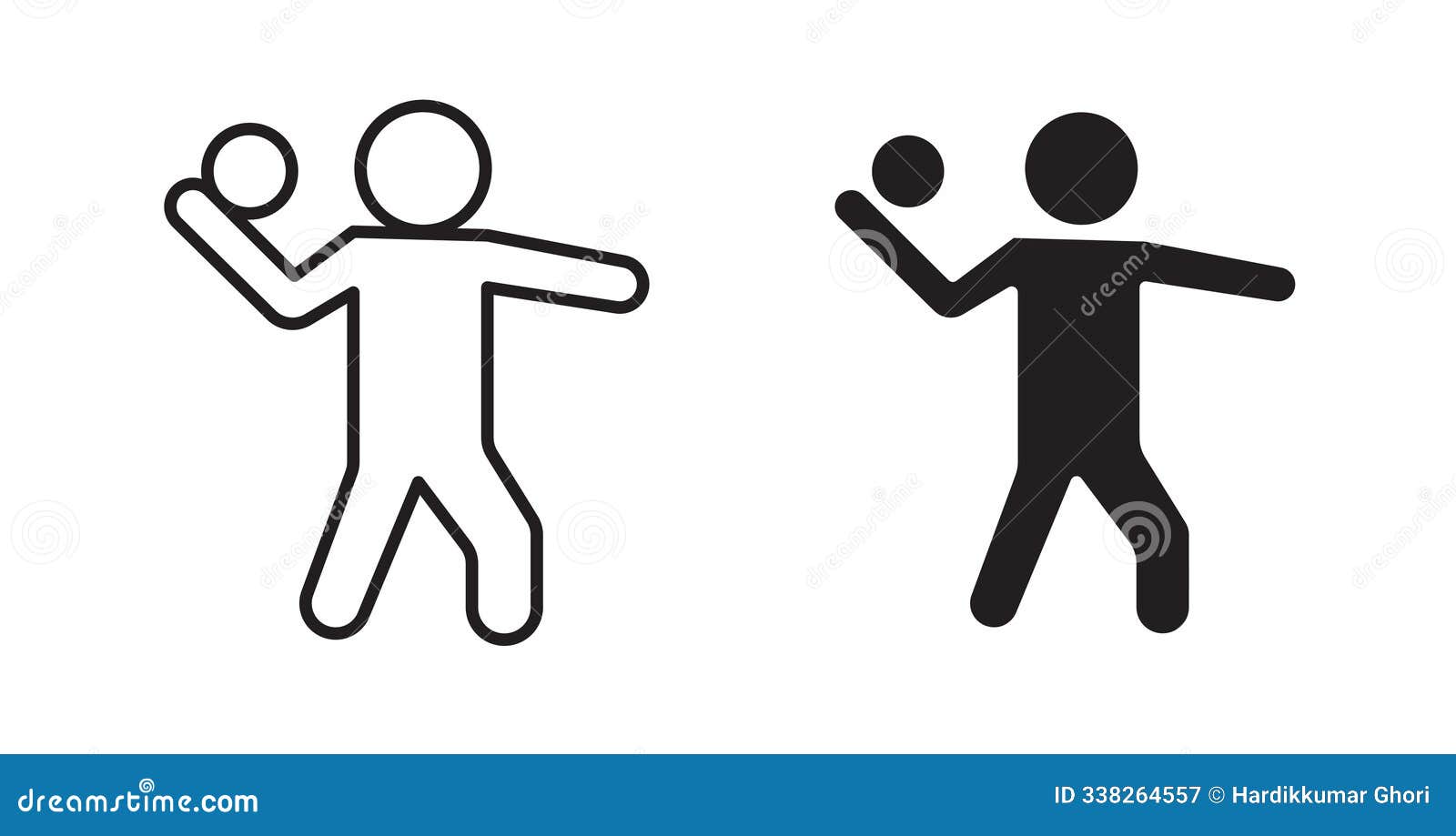 Dodgeball Icon. Trendy Flat Vector Dodgeball Icon On White Background ...