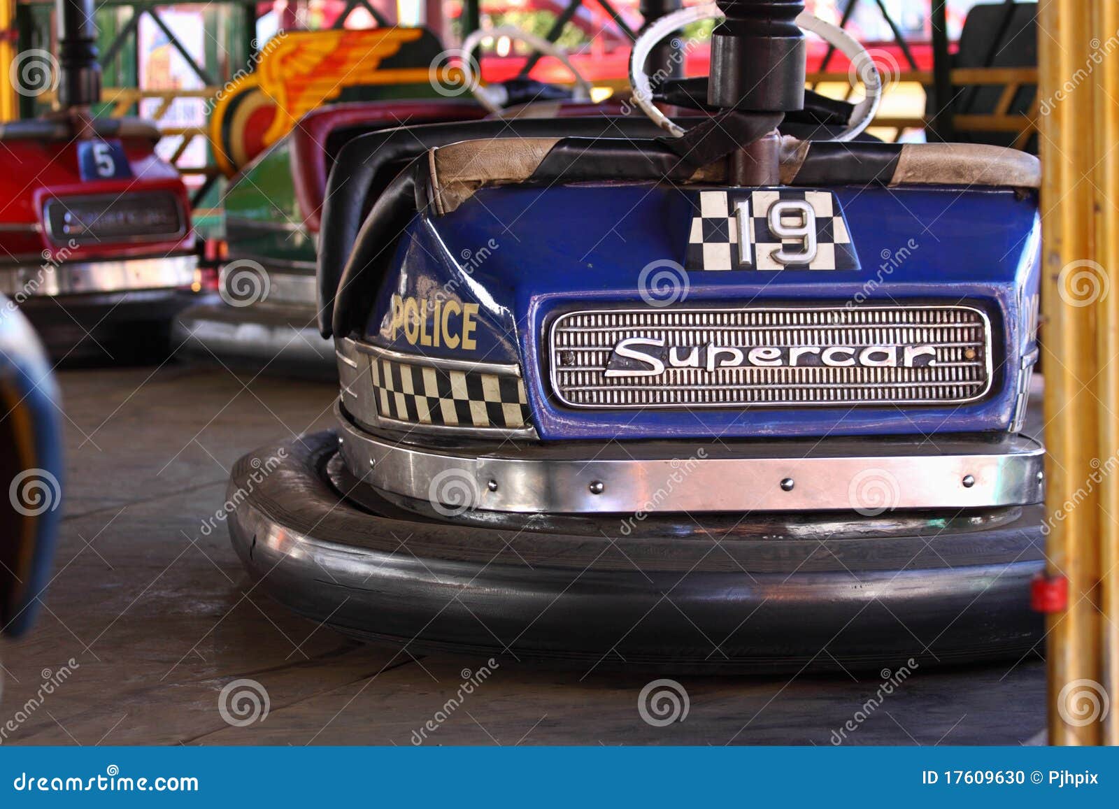 Dodgem Cars stock photo. Image of steer, park, collide - 17609630