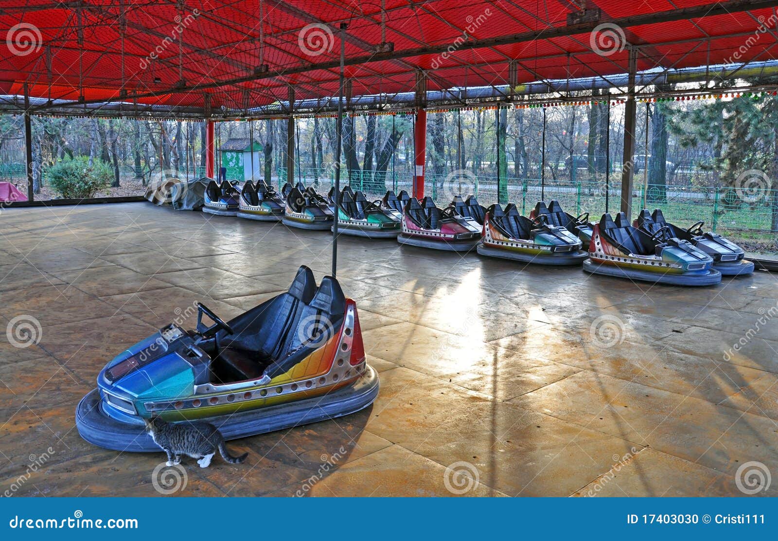 Dodgem entertainment cars stock photo. Image of dodgem - 17403030