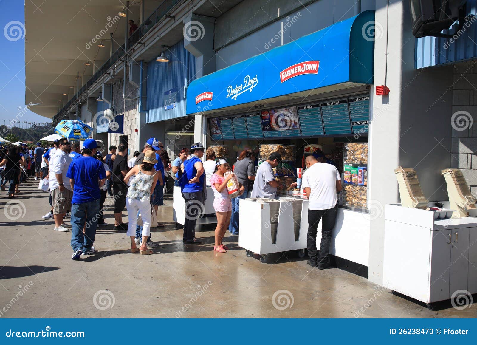 Dodger Stadium Vendors