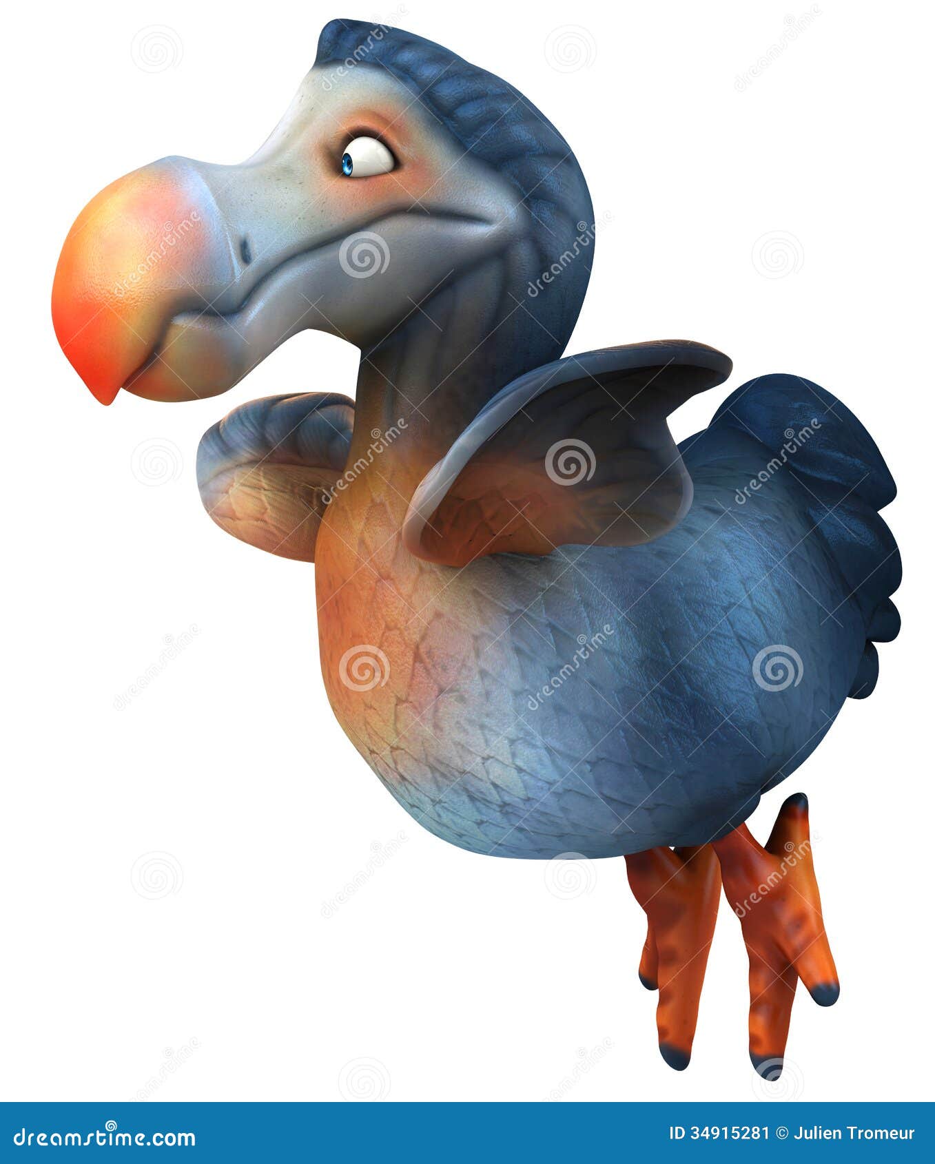 Dodo stock de ilustración. Ilustración de extinto, pluma - 34915281