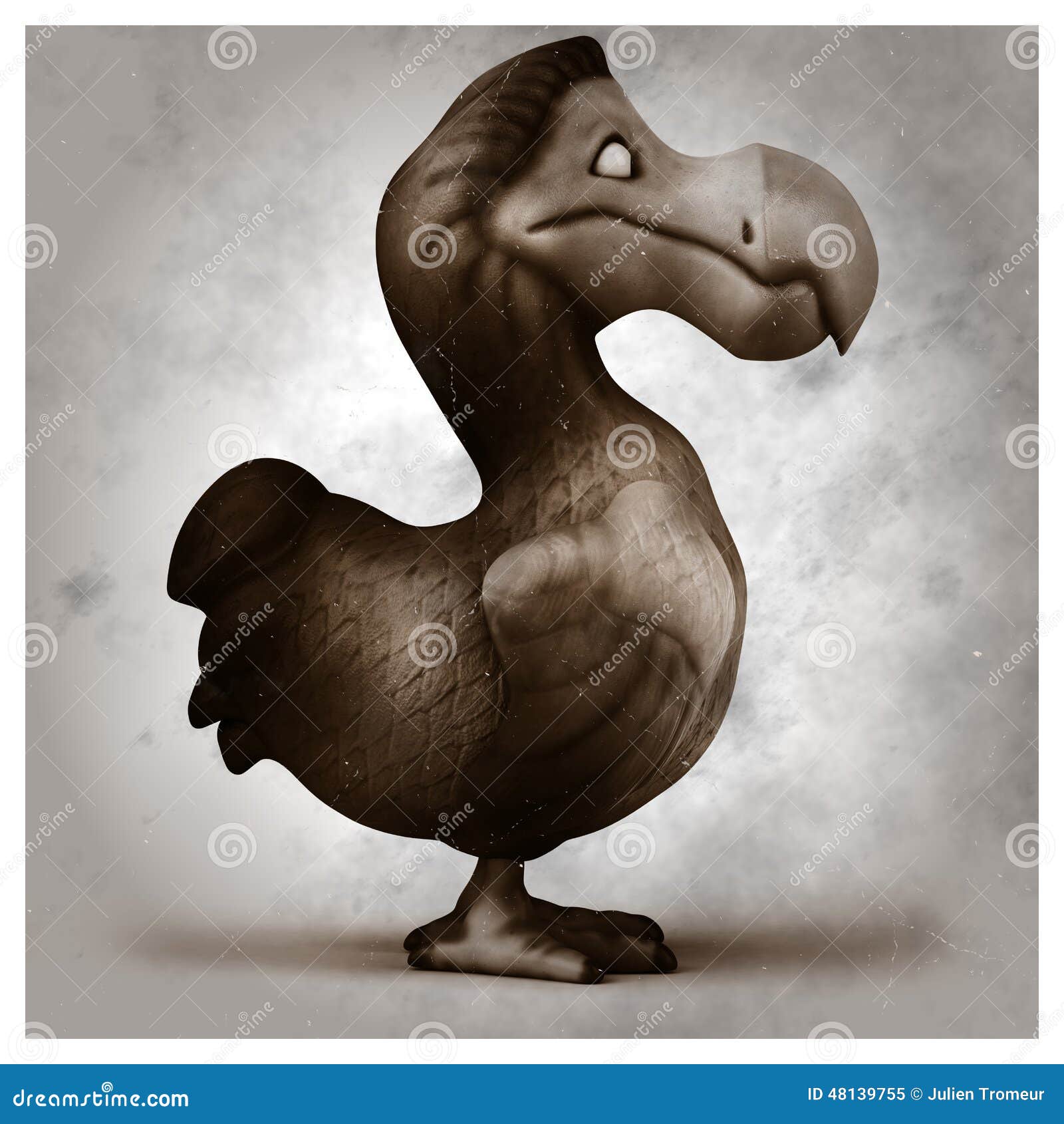 Dodo stock illustration. Illustration of ornithology - 48139755