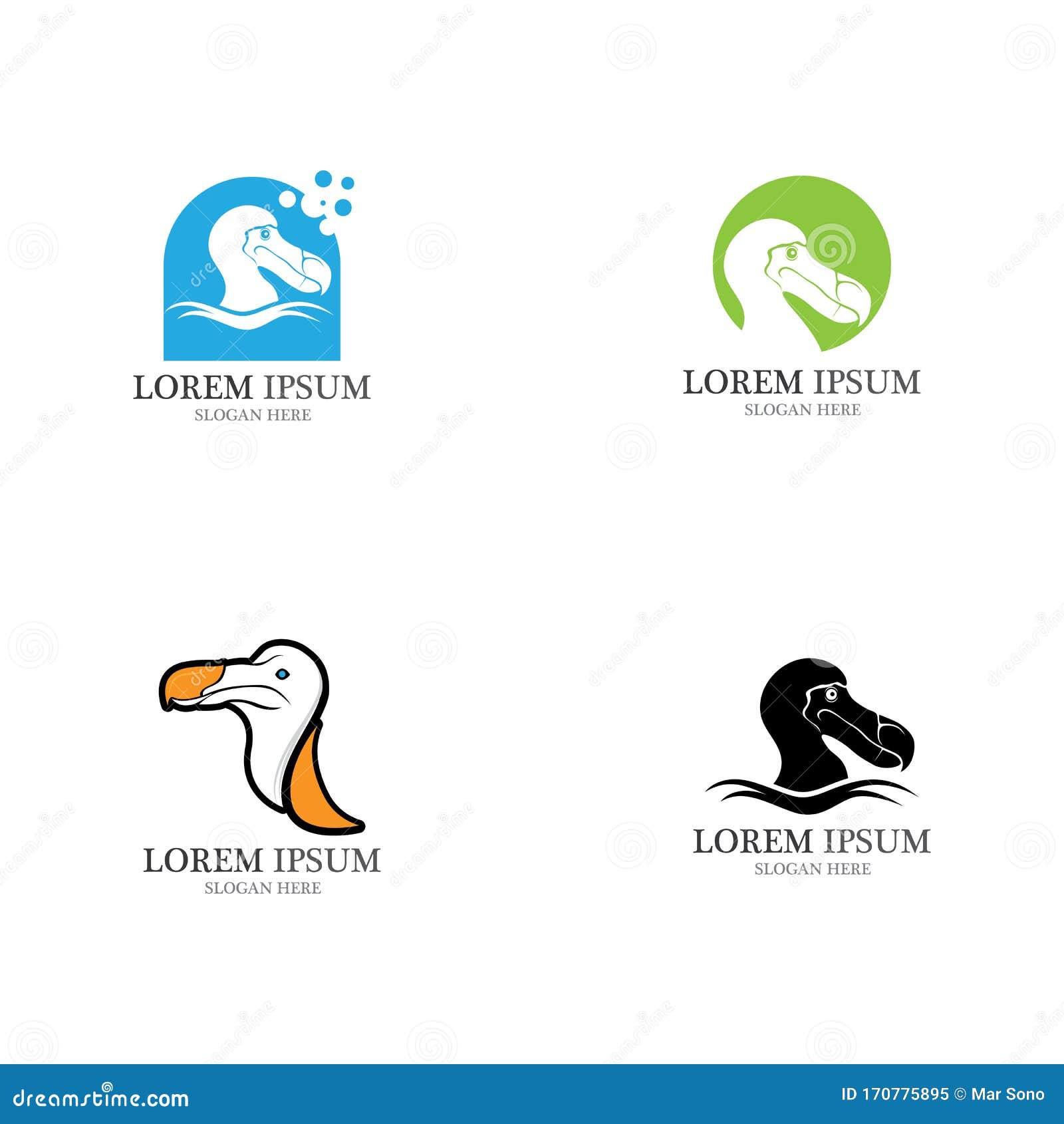 Dodo Bird Logo and Symbol Vector Stock Vector - Illustration of african ...