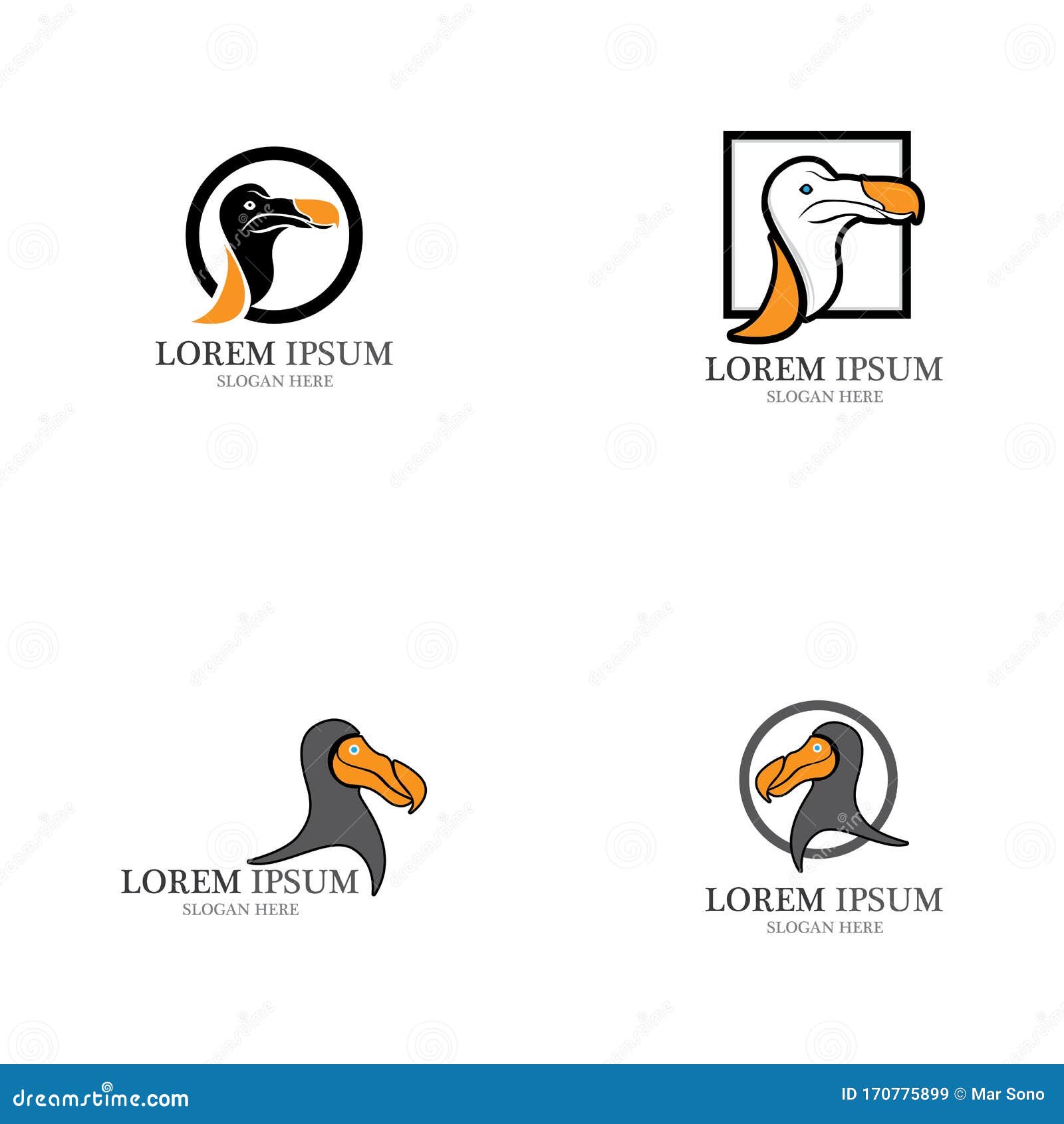 Dodo Bird Logo and Symbol Vector Stock Vector - Illustration of ...