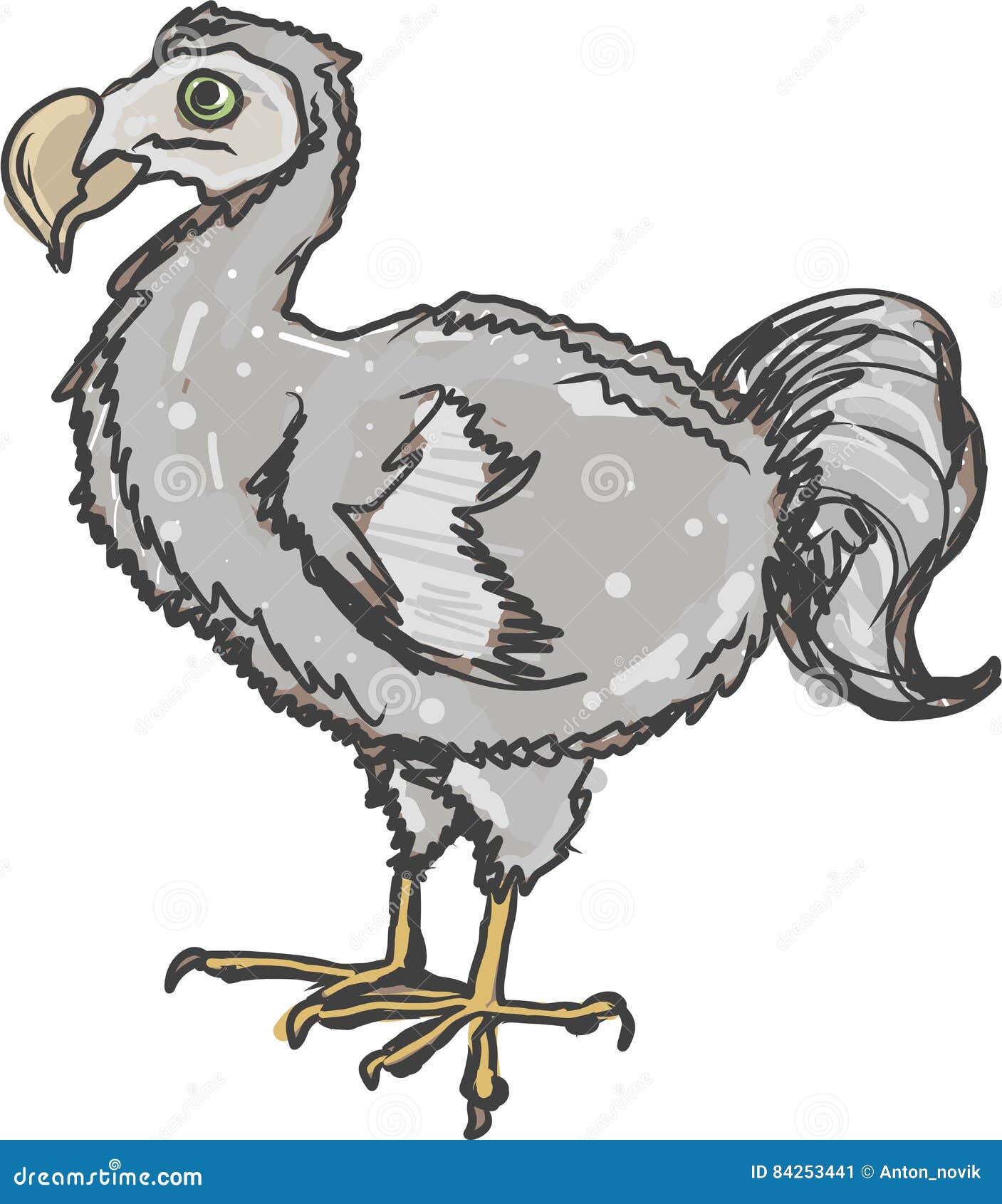 Dodo Bird Vector Illustration Clip-art Image Stock Vector ...
