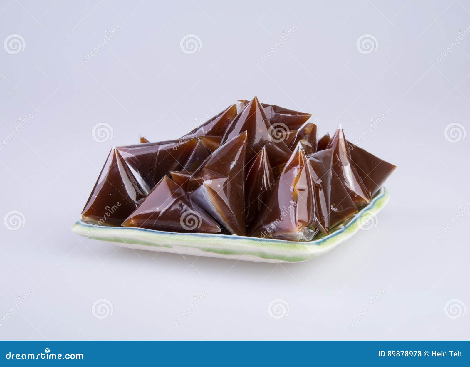 Dodol Or Malaysia Traditional Candy On The Background. Royalty-Free ...