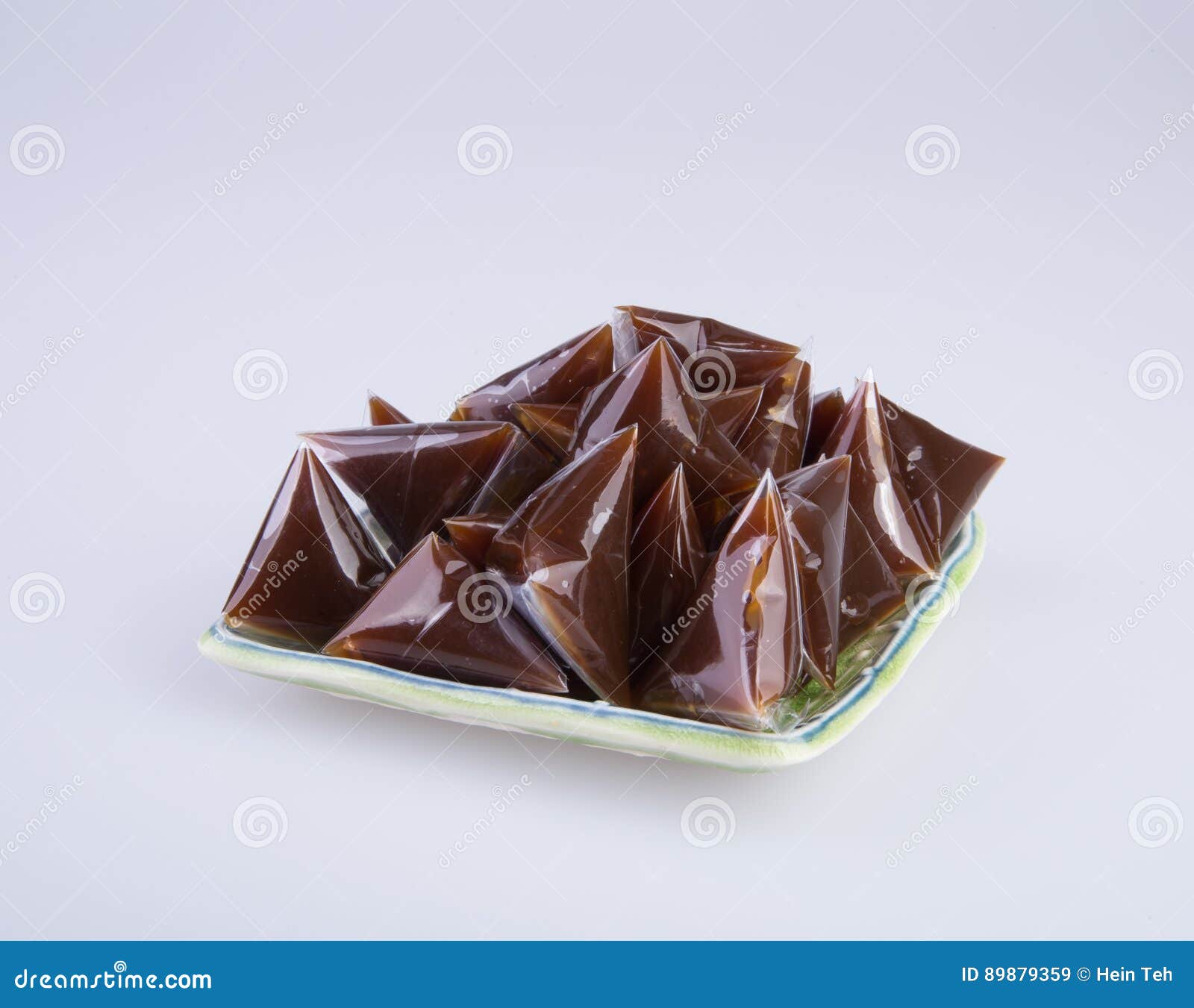 Dodol or Malaysia Traditional Candy on the Background. Stock Image ...