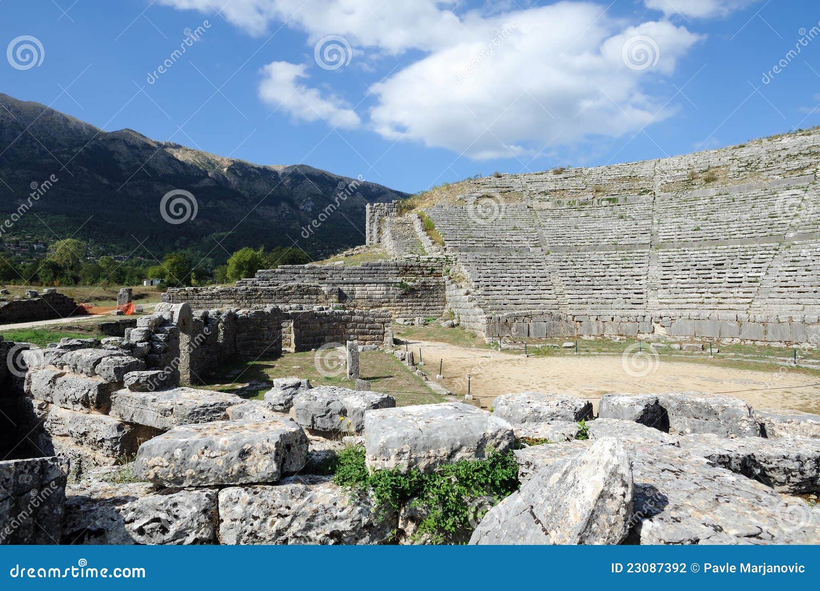 Dodona, Ancient Greek Oracle Site Stock Photo - Image of hellenic ...
