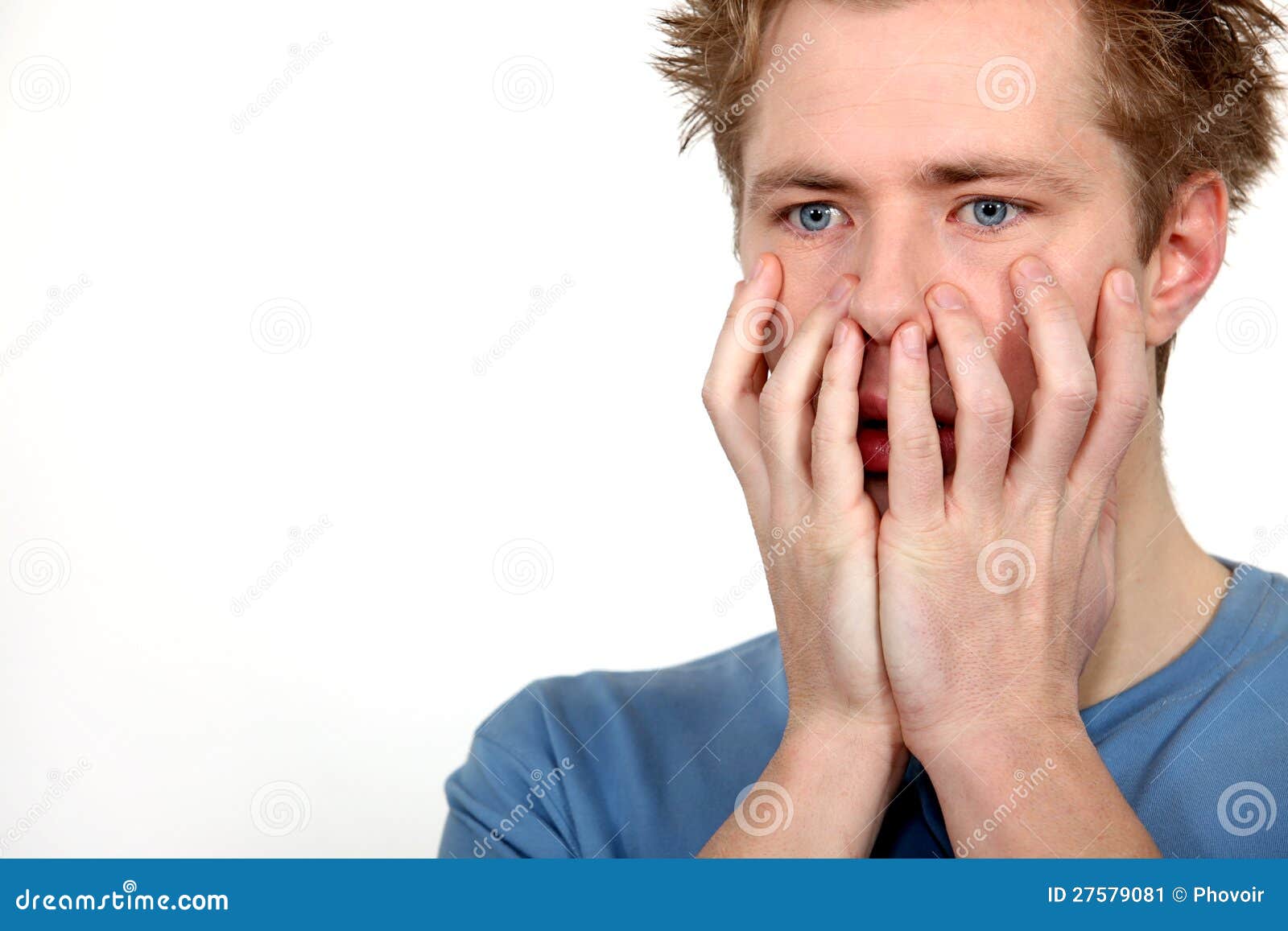 Doen schrikken mens stock afbeelding. Image of vreselijk - 27579081