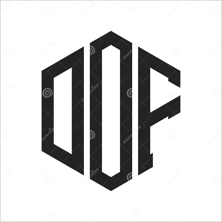 DOF Logo Design. Initial Letter DOF Monogram Logo Using Hexagon Shape ... DOF Logo Design. Initial Letter DOF Monogram Logo Using Hexagon Shape ...