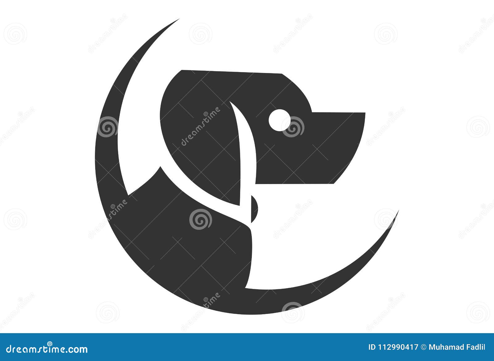 Dog Abstract Pets Logo Vector Stock Vector - Illustration of puppy ...