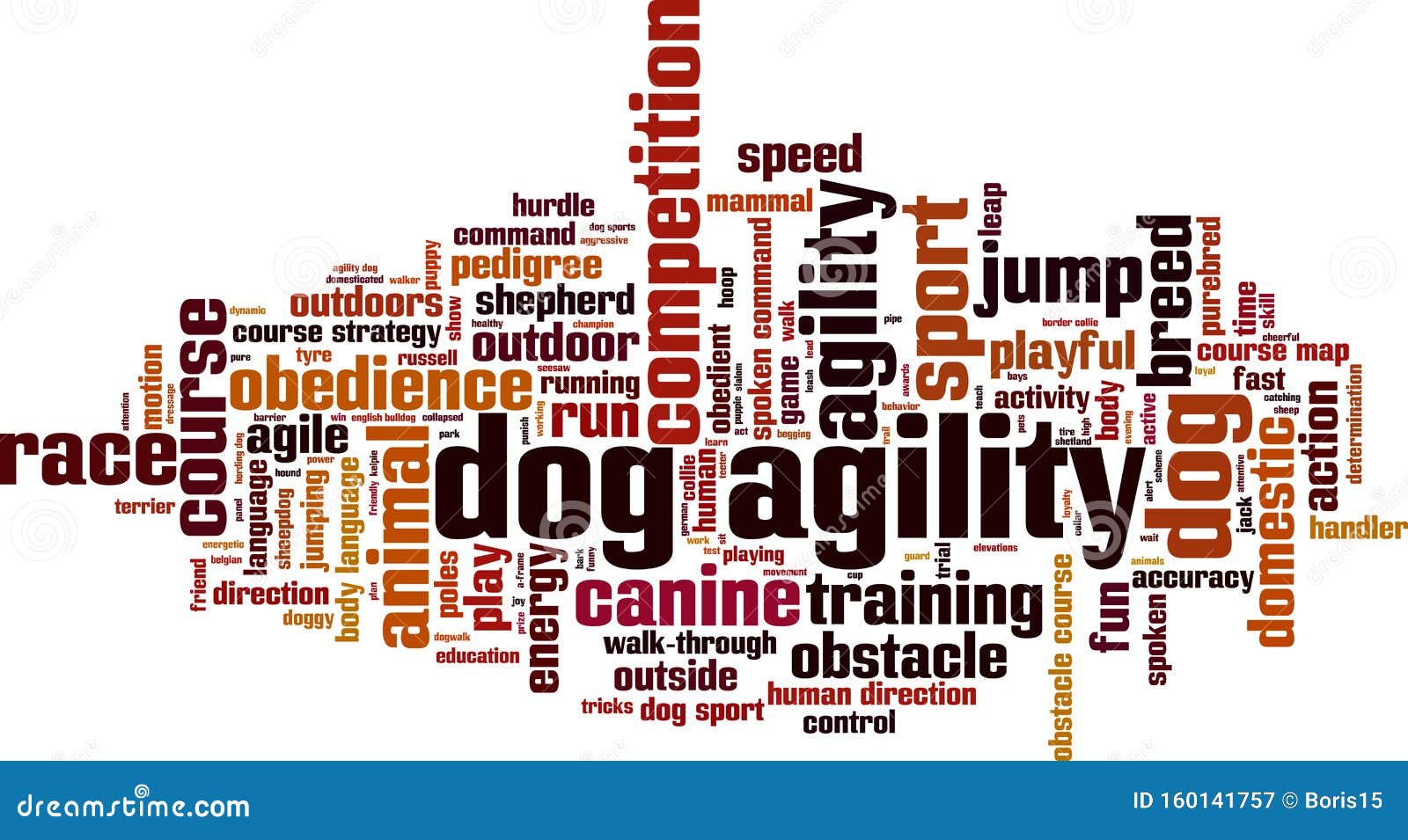 Agility Word Concepts Banner Cartoon Vector | CartoonDealer.com #178651823