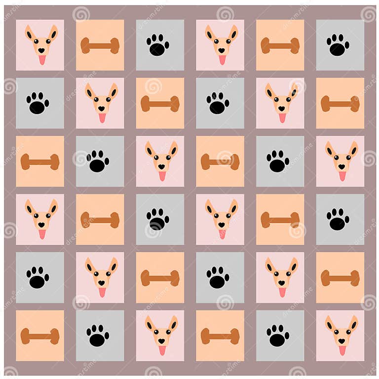 Dog Background Vector stock vector. Illustration of dogvector - 49055540