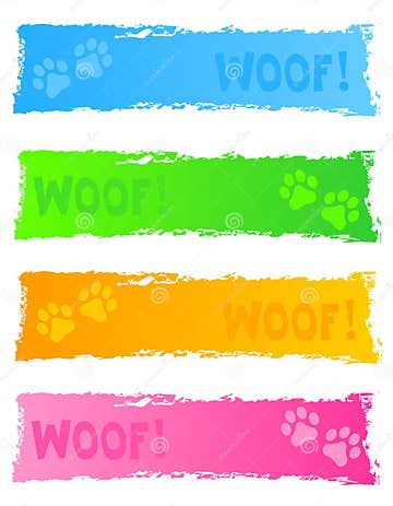 Dog banner / header stock vector. Illustration of header - 21617350