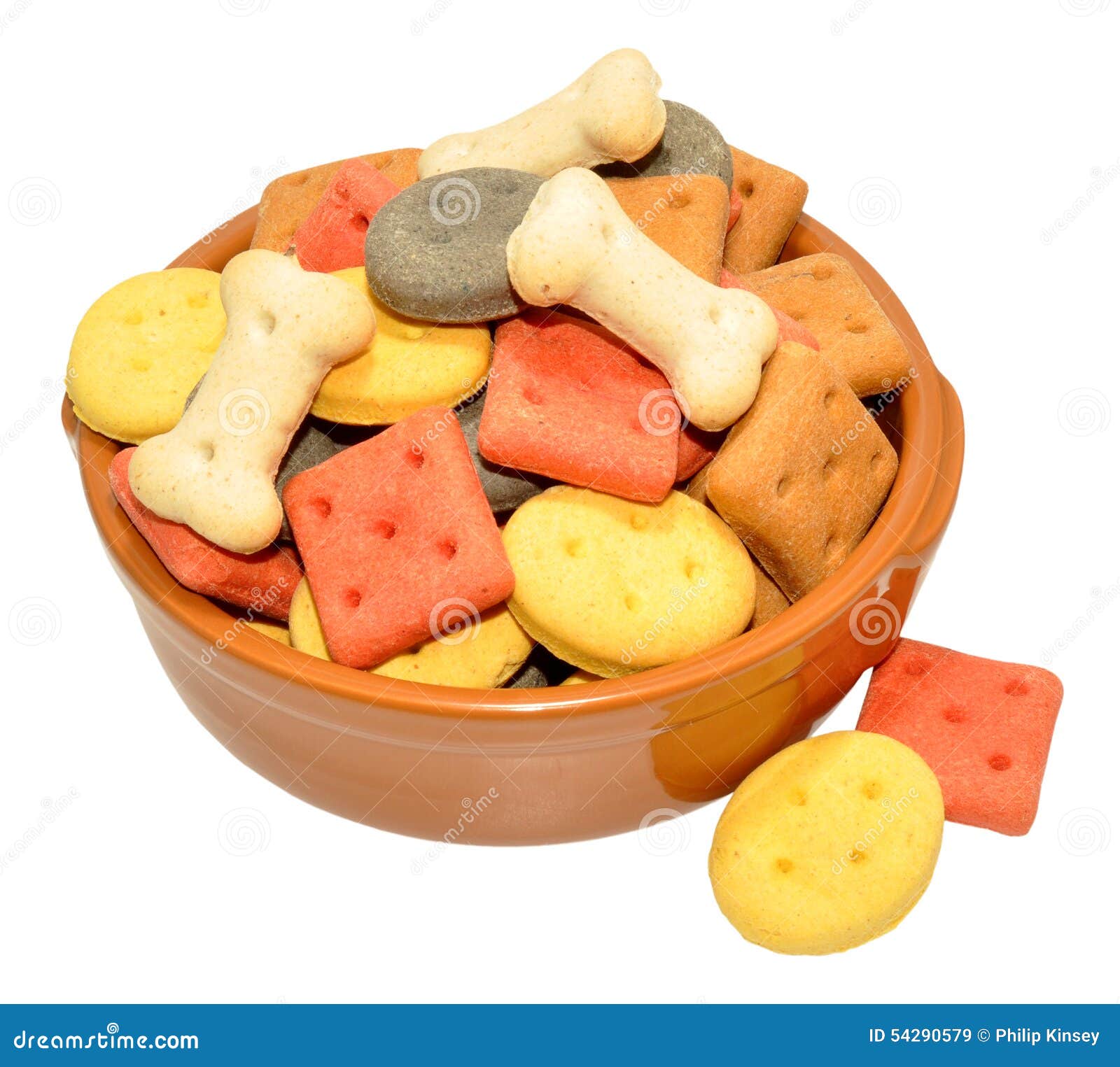 Dog Biscuits in Bowl stock image. Image of animal, black - 54290579