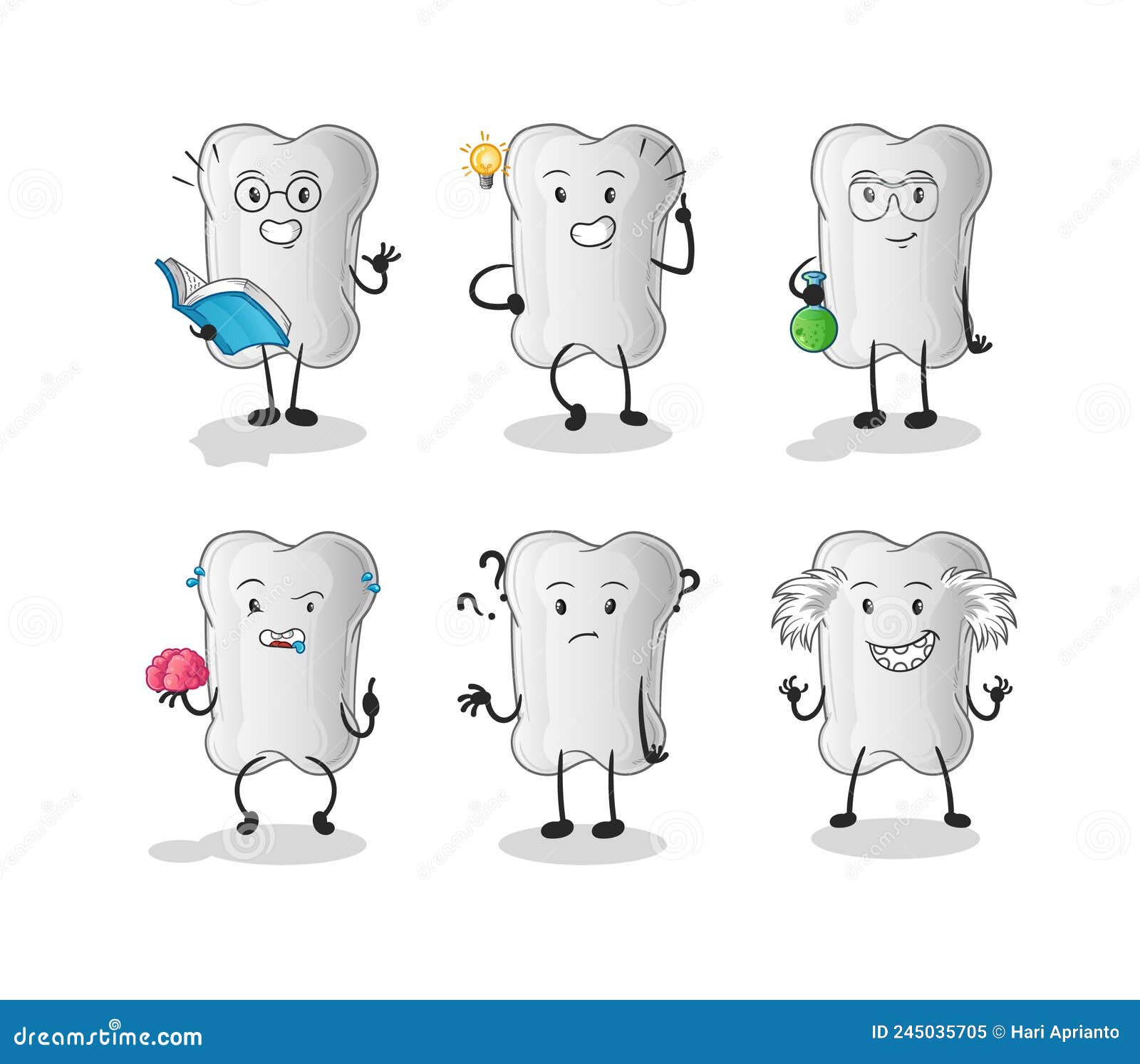 Dog Bone Basketball Player Group Character. Mascot Vector Stock Vector ...