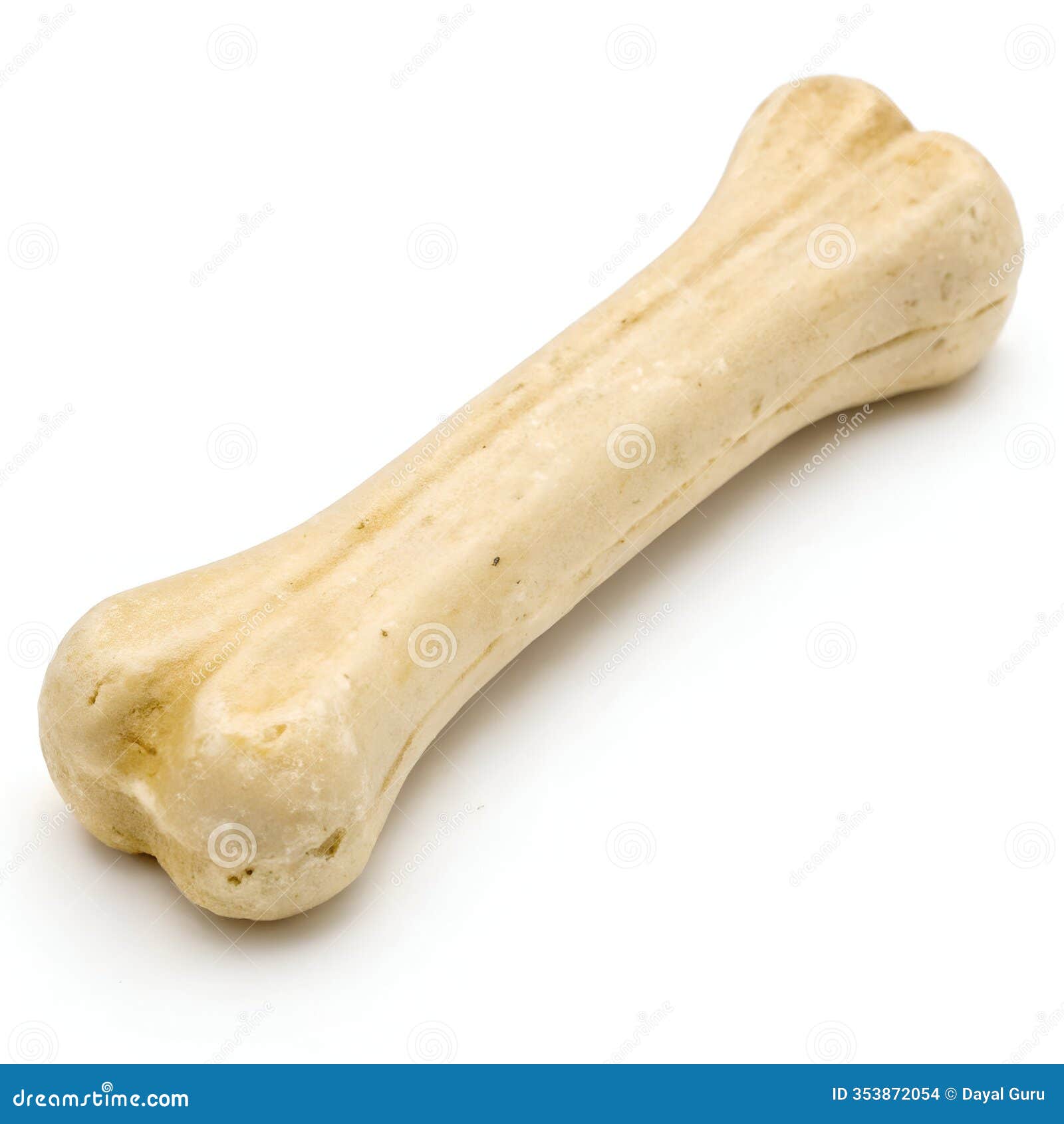"Dog Bone Isolated on White Background Stock Illustration ...