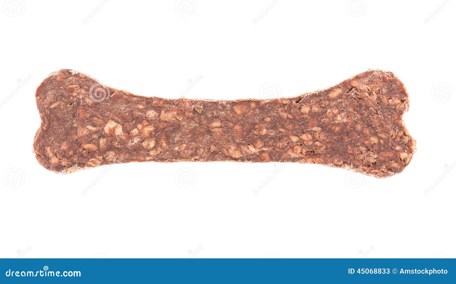 Dog Bone Isolated on White Background Stock Image - Image of teeth ...